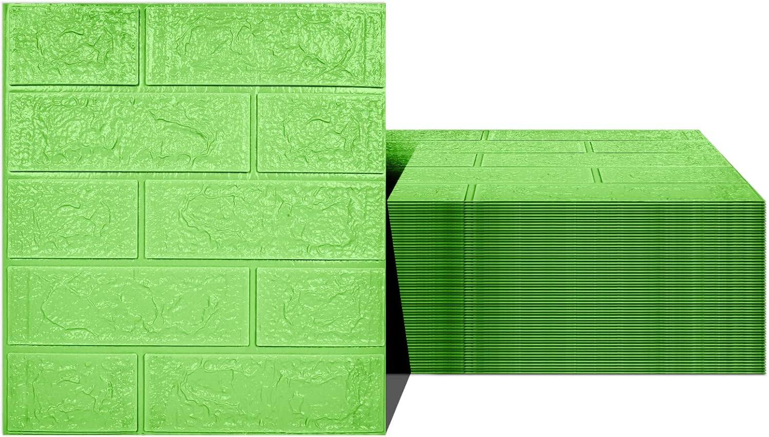 Auledio 3D Wall Panel, Self adhesive Waterproof PE Foam Wall Sticker ...