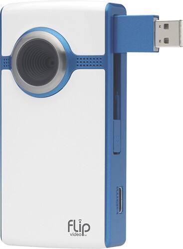 Best Buy: Flip Video UltraHD (3rd Generation) Camcorder 1 Hour White ...