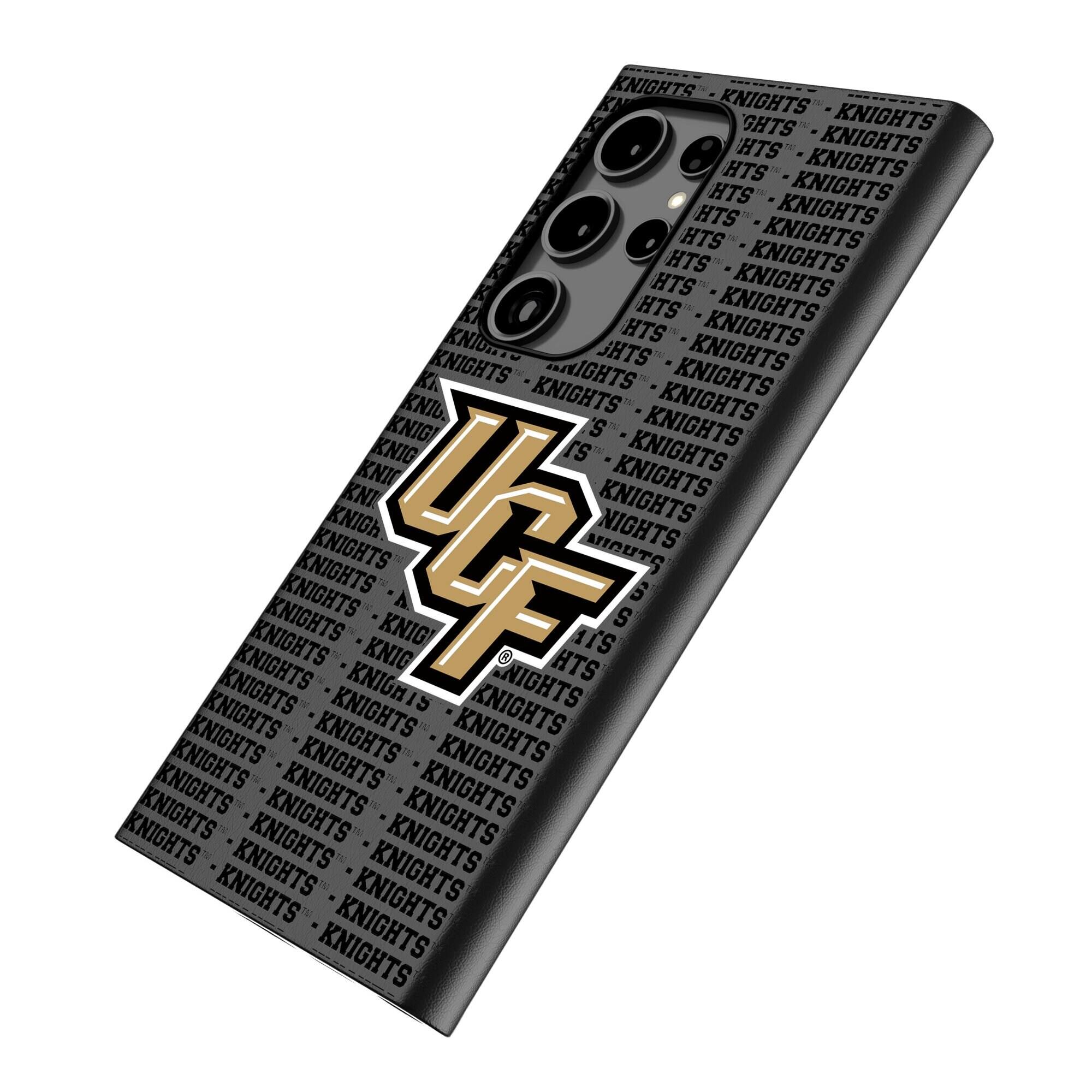Keyscaper NCAA UCF Knights Text Backdrop Galaxy Magnetic Bump Case S24 ...