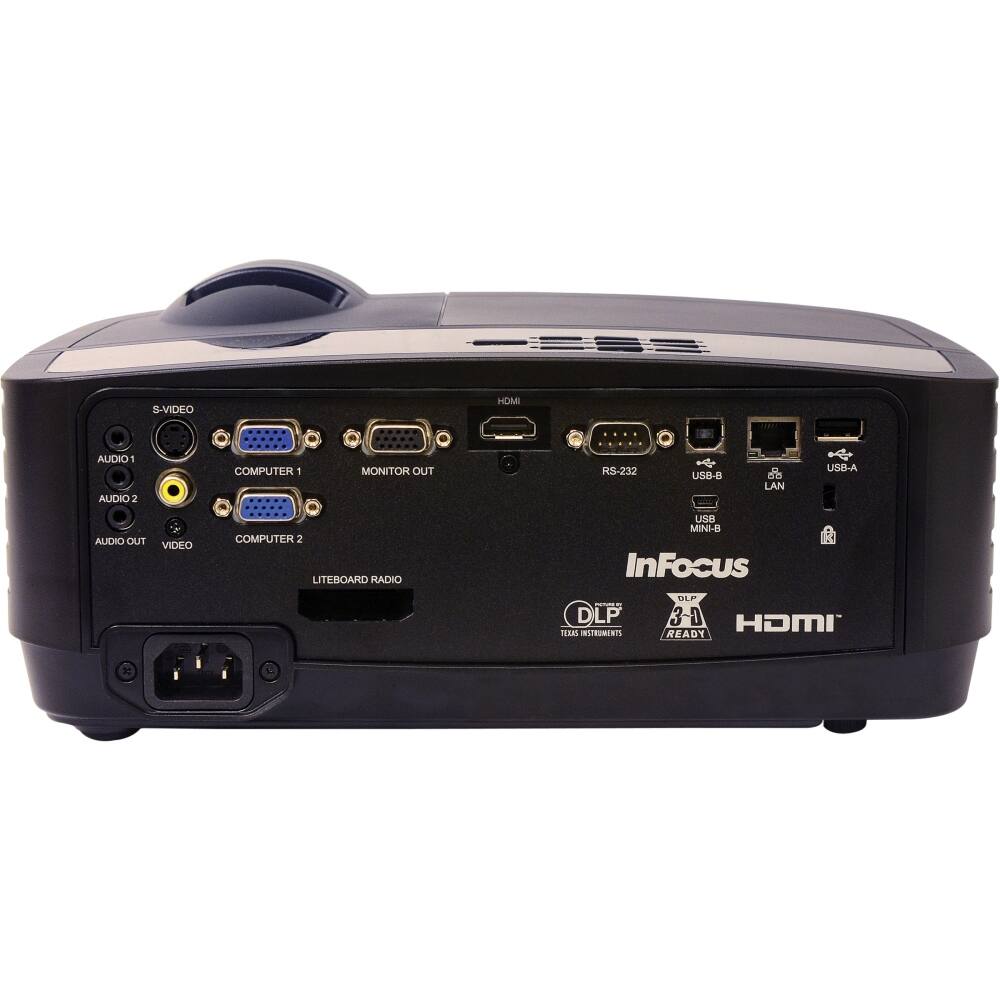 Best Buy: InFocus IN126STA 720p DLP Projector Black IN126STA