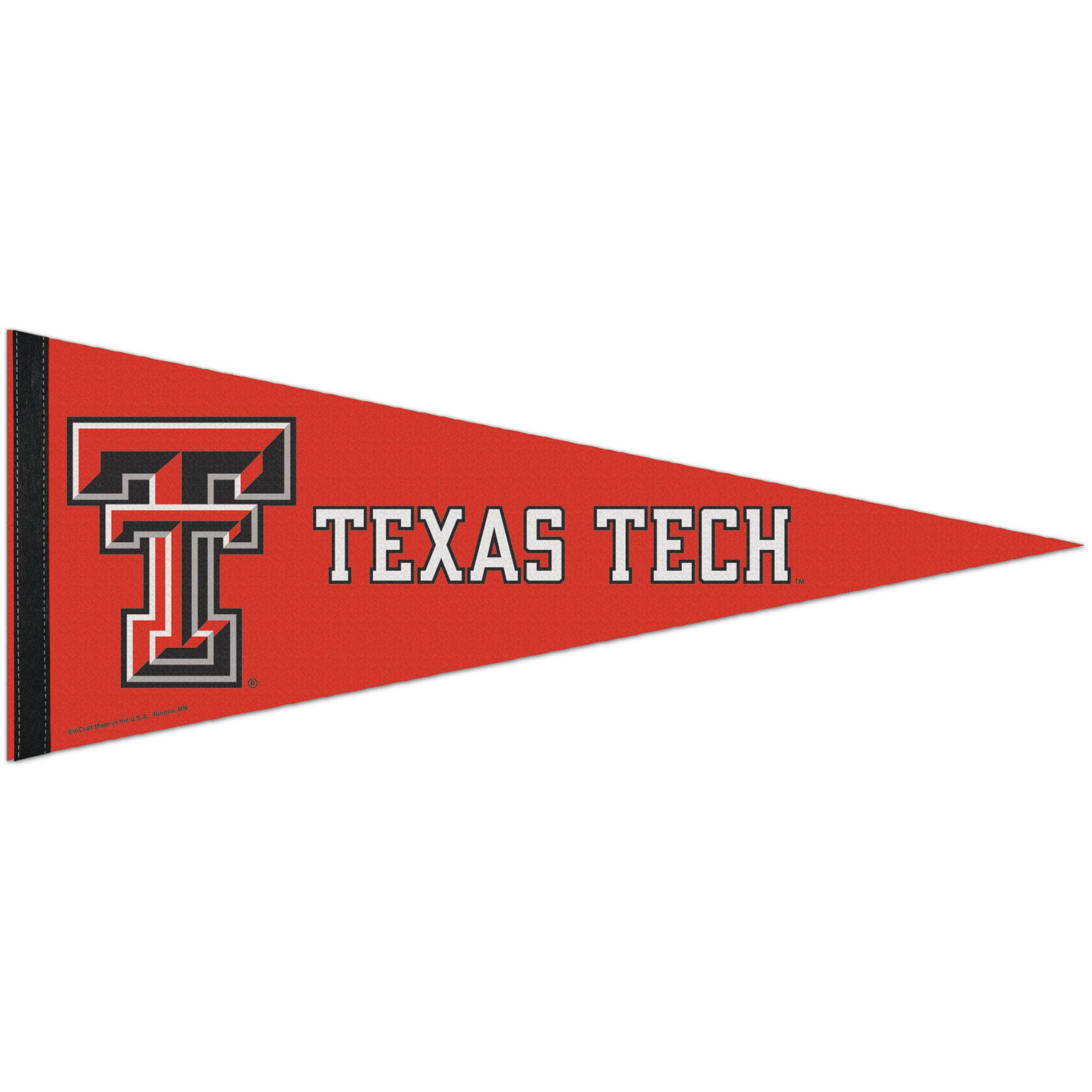 WinCraft Texas Tech Red Raiders 12" x 30" Large Logo Premium Pennant ...