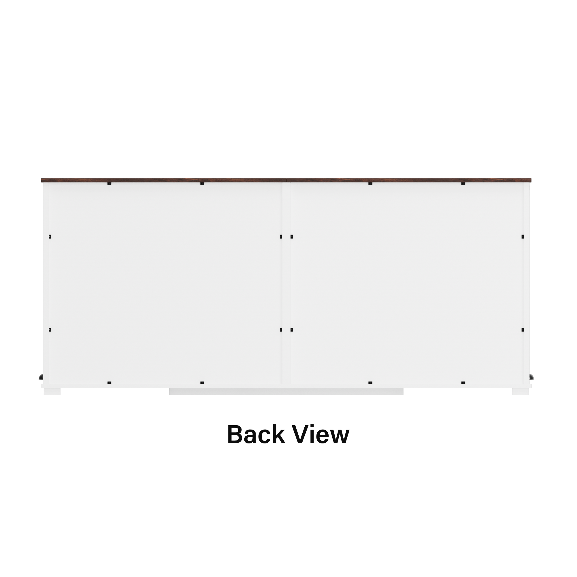 FUFU&GAGA 70.9" Multi Dog Crate Console Table Space Saving Pet Home w ...