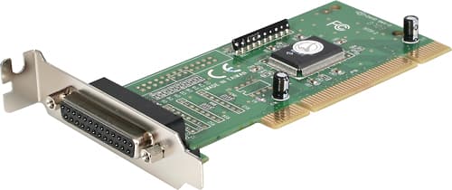 Best Buy: StarTech 1-Port Low-Profile PCI Parallel Adapter Card Green PCI1P-LP