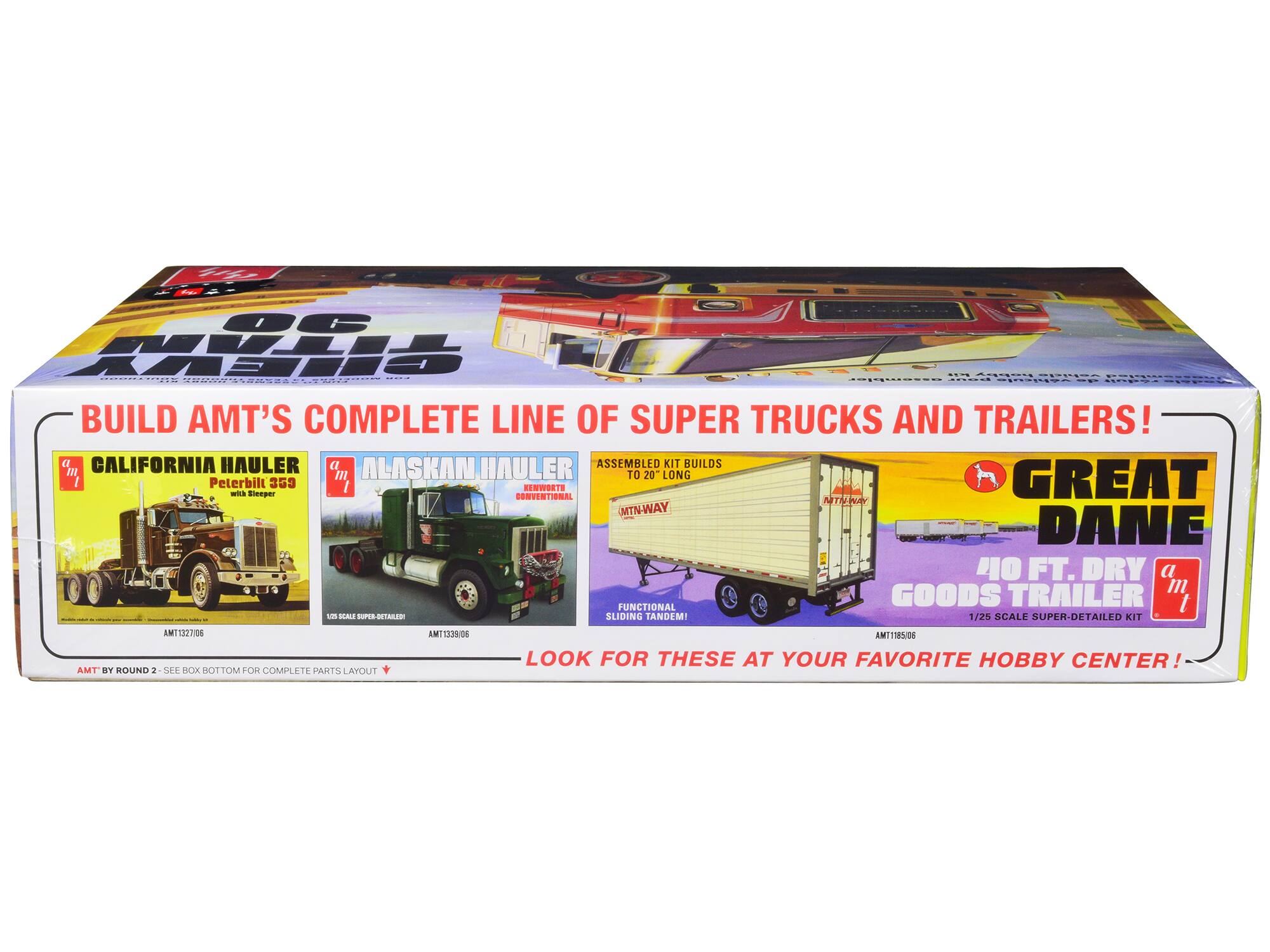 Skill 3 Model Kit Chevrolet Titan 90 Tractor Truck 1/25 Scale Model by ...