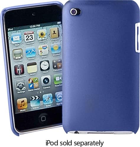 Best Buy: Init™ Snap Case for 4th-Generation Apple® iPod® touch Blue NT ...