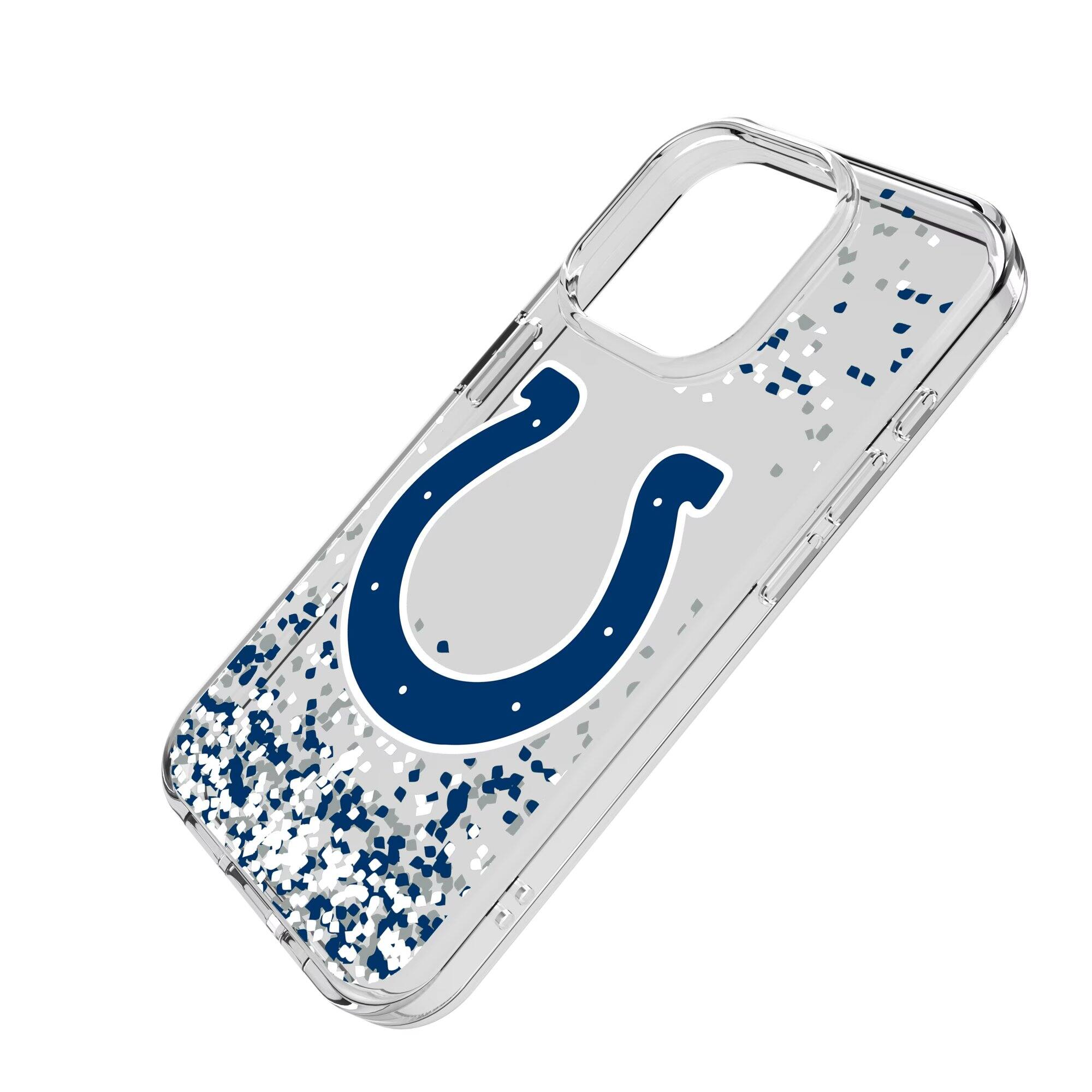 Keyscaper NFL Indianapolis Colts iPhone Clear Case with Confetti Design ...
