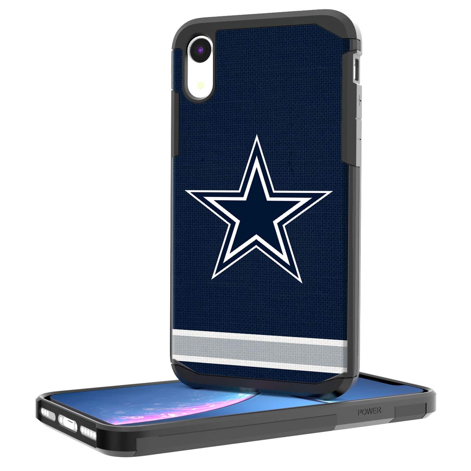 NFL Keyscaper - - Dallas Cowboys iPhone Rugged Stripe Design - 14 Pro ...