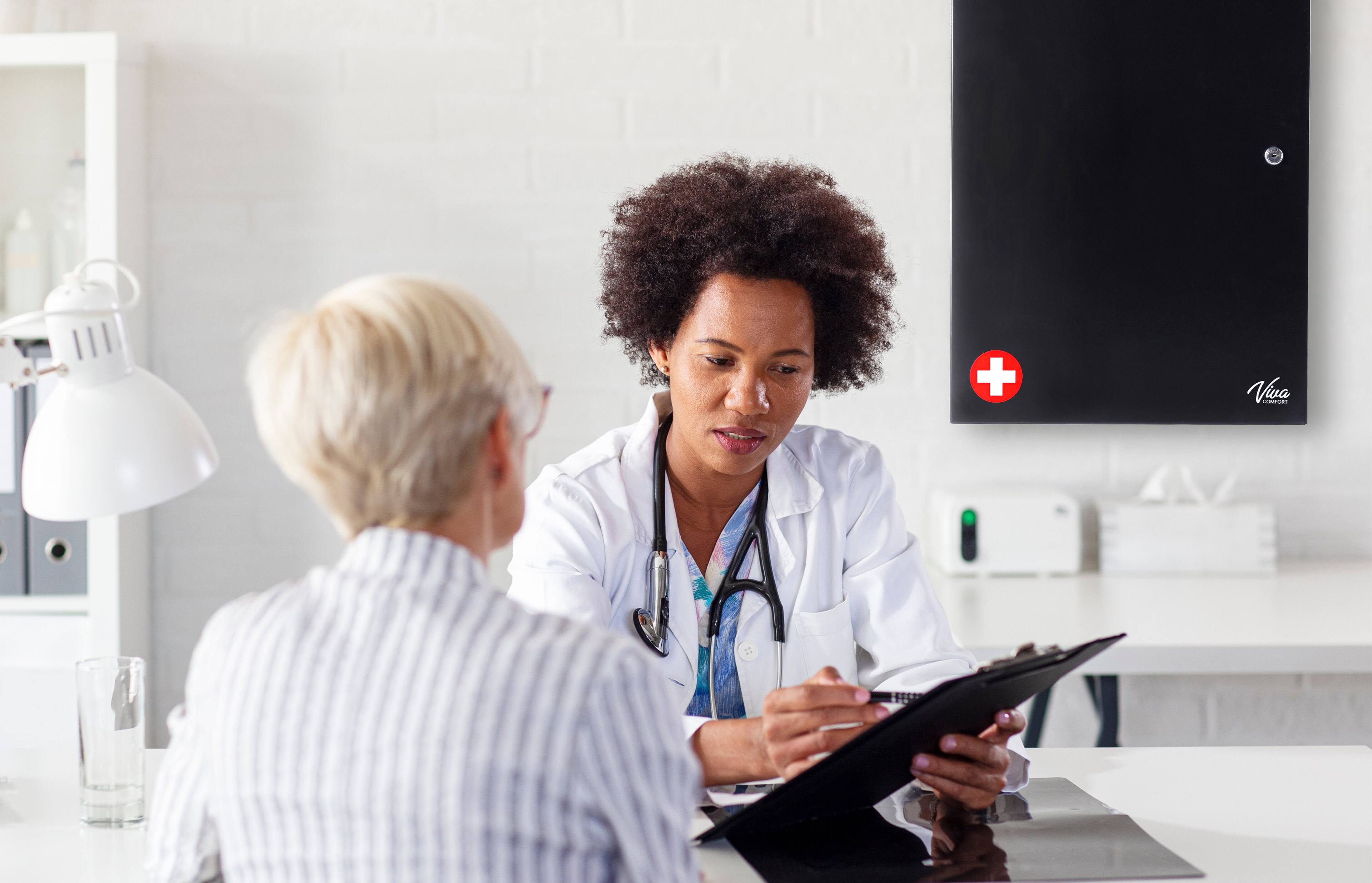 Viva Comfort Medicine Cabinet, Large Double Door Bathroom Locking ...