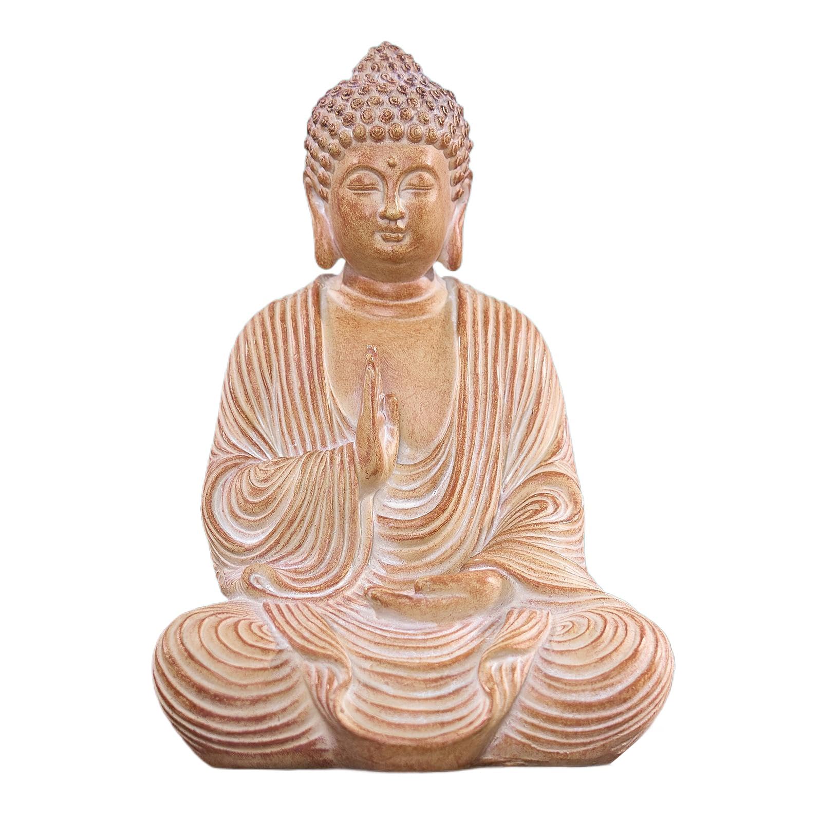 Hanke Golden Buddha Statue7 Serene Spiritual Art Piece For Office Altar ...
