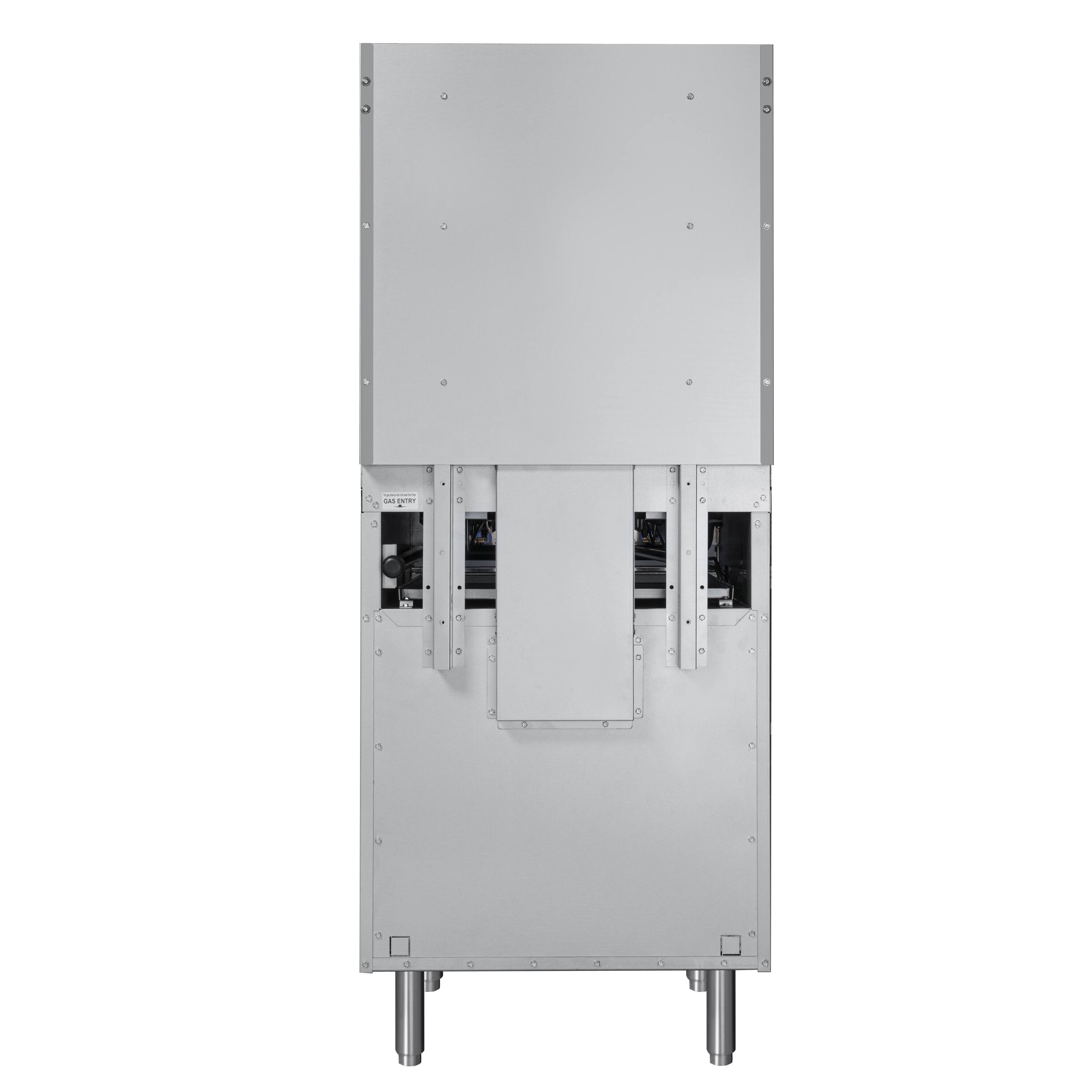 Koolmore 24 in. 4 Burner Commercial Liquid Propane Range with Oven in Stainless Steel (KM CR24 ...