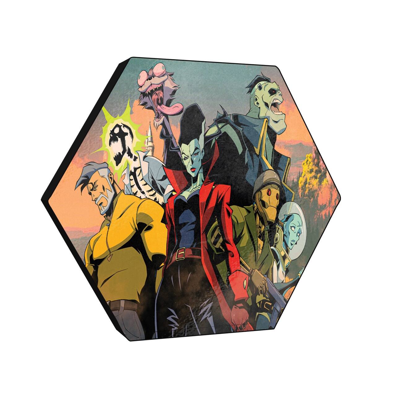 Trend Setters Creature Commandos (Key Art) KNEXAGON® Wood Print ...