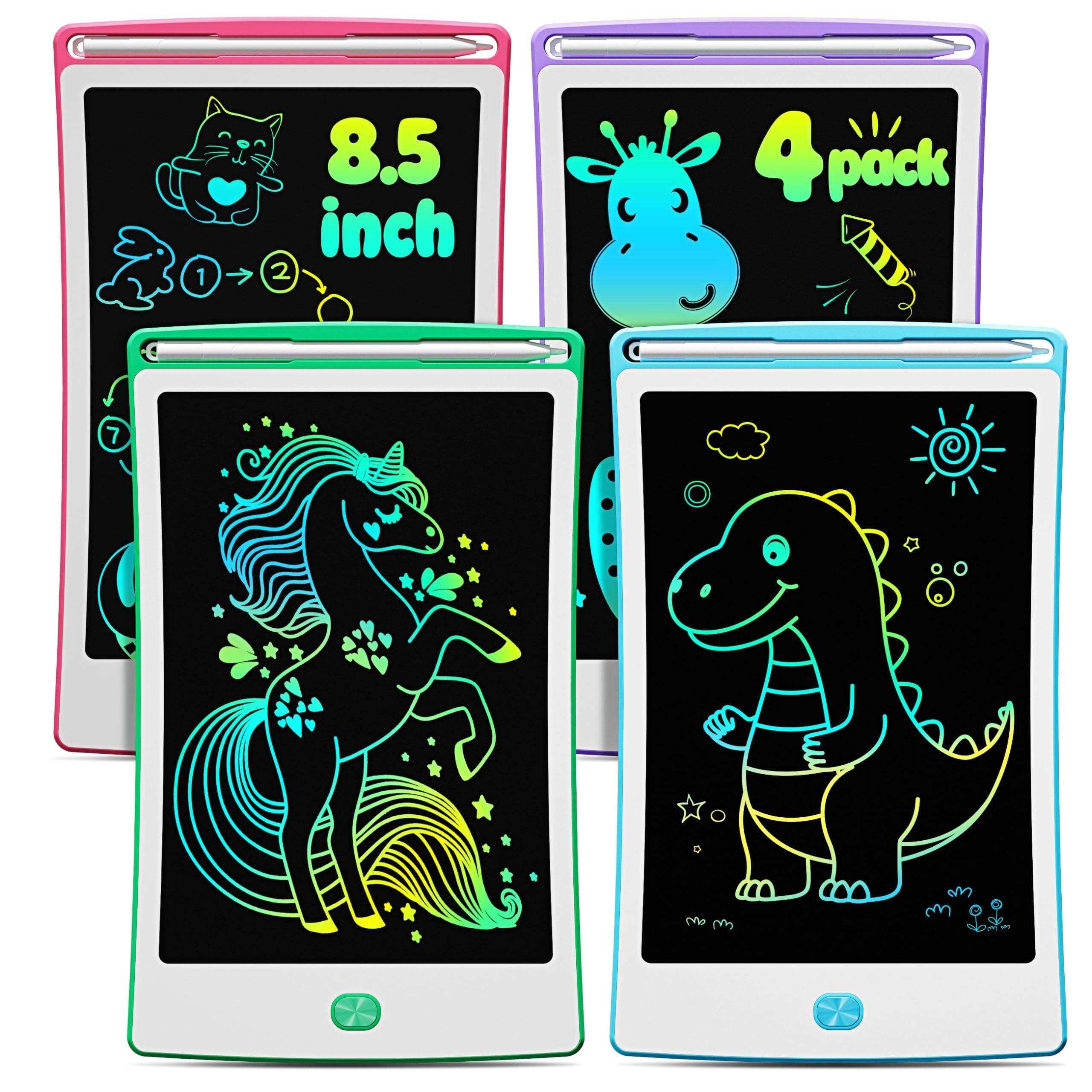 EZTW1 Lcd Writing Tablet 8 Colorful Drawing For Creative Doodle Board ...