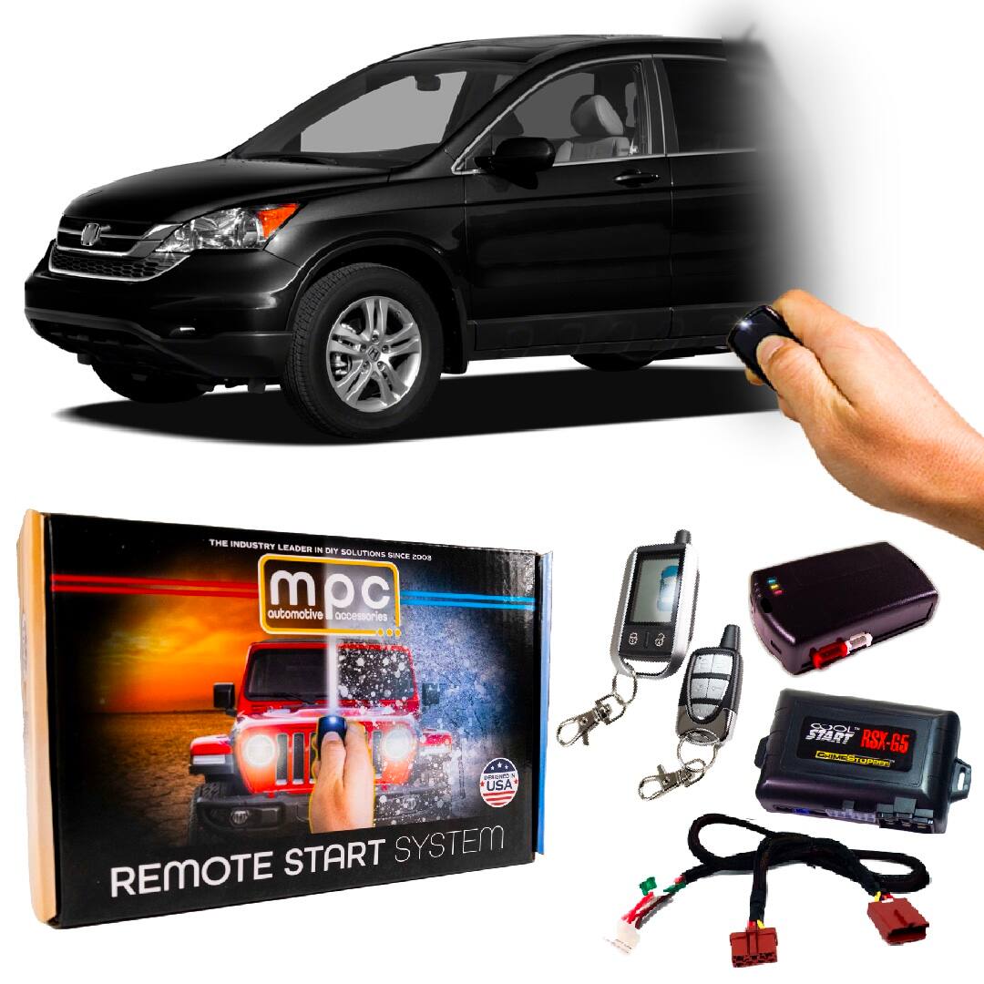 MPC 2 Way LCD Remote Start Keyless Entry Kit For 2007 2011 Honda CR V ...