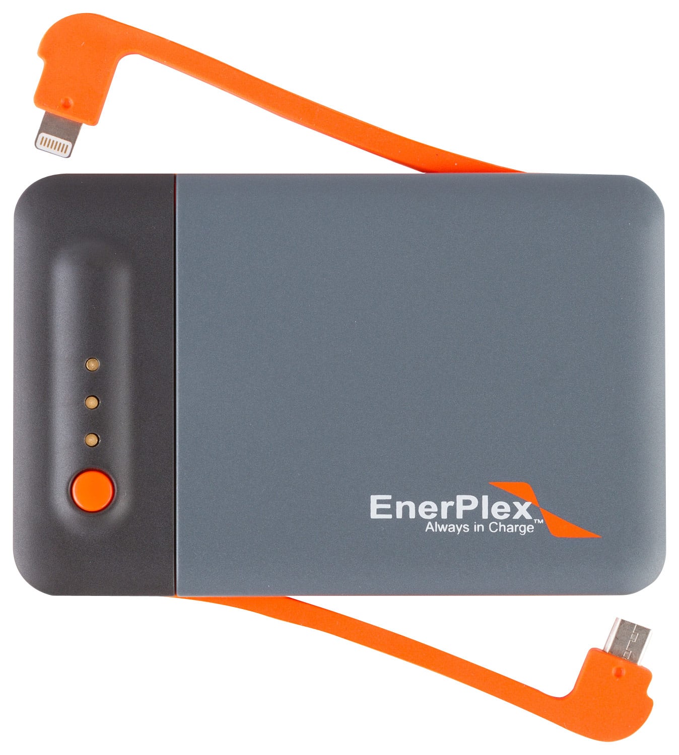 Best Buy: EnerPlex Jumpr Stack 3 Power Bank Gray/Orange JU-STACK-3