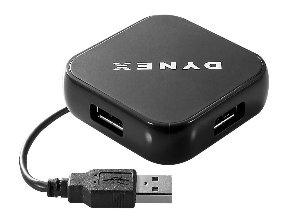 Questions and Answers: Dynex™ 4-Port USB 2.0 Hub Black DX-PCH5420 ...