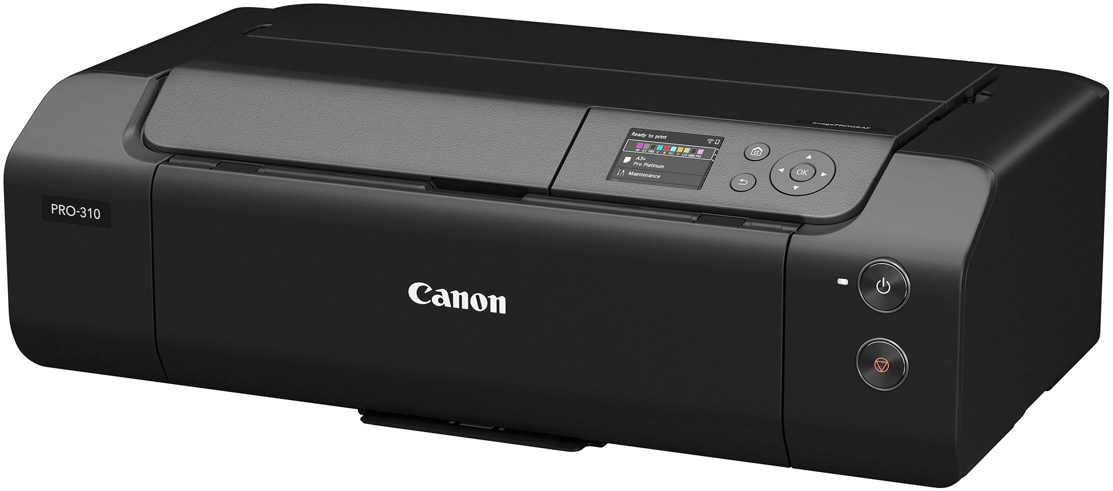 Canon imagePROGRAF PRO 310 Professional Wireless Inkjet Photo Printer Black 6858C002 - Best Buy