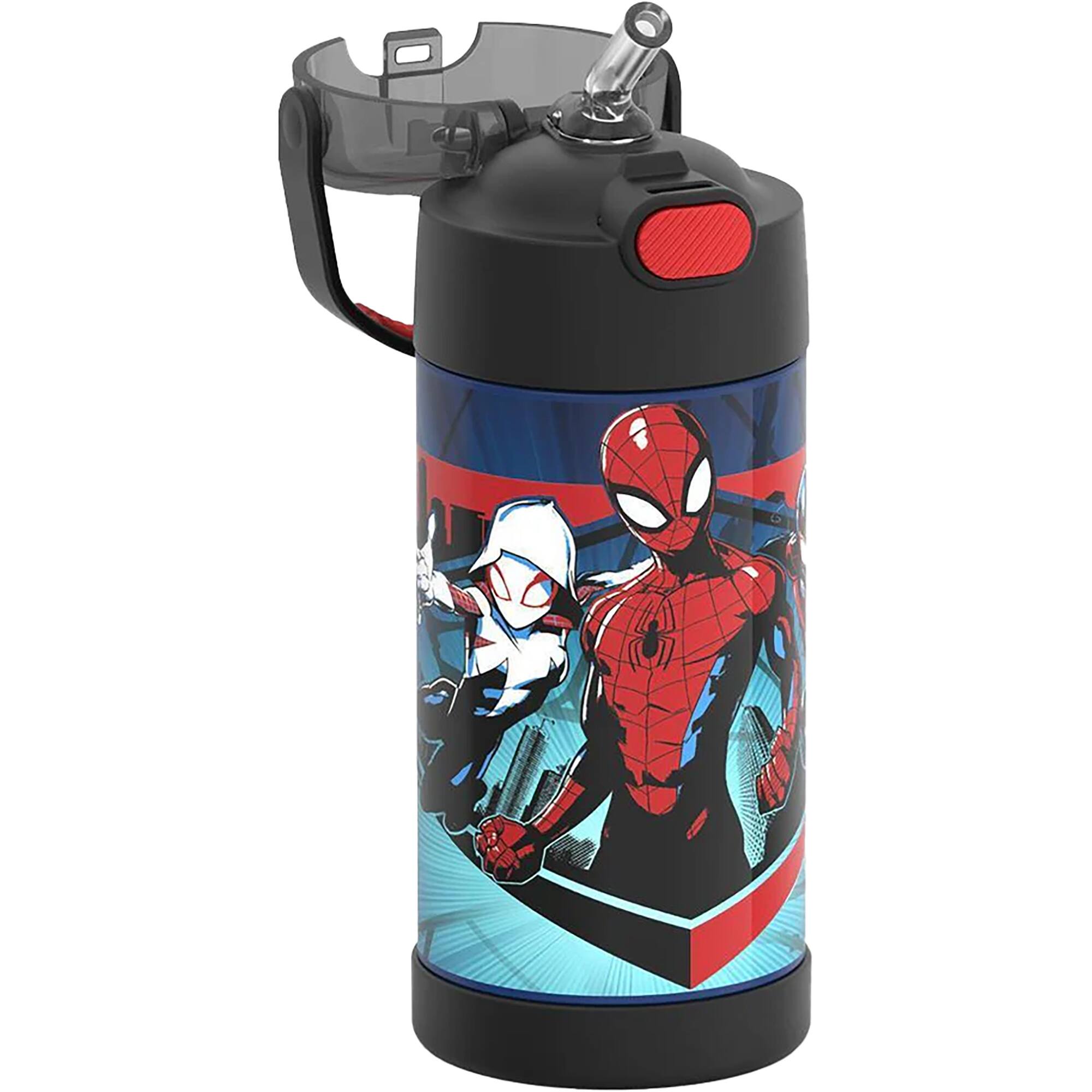Thermos 12 oz. Kid's Funtainer Insulated Water Bottle Spider Man THMF401 - Best Buy