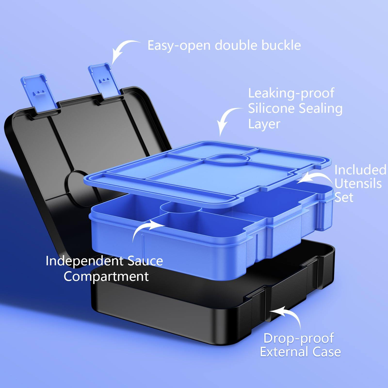 Live At Space Game Luminous Backpack Bento Box With Insulated Lunch Bag ...