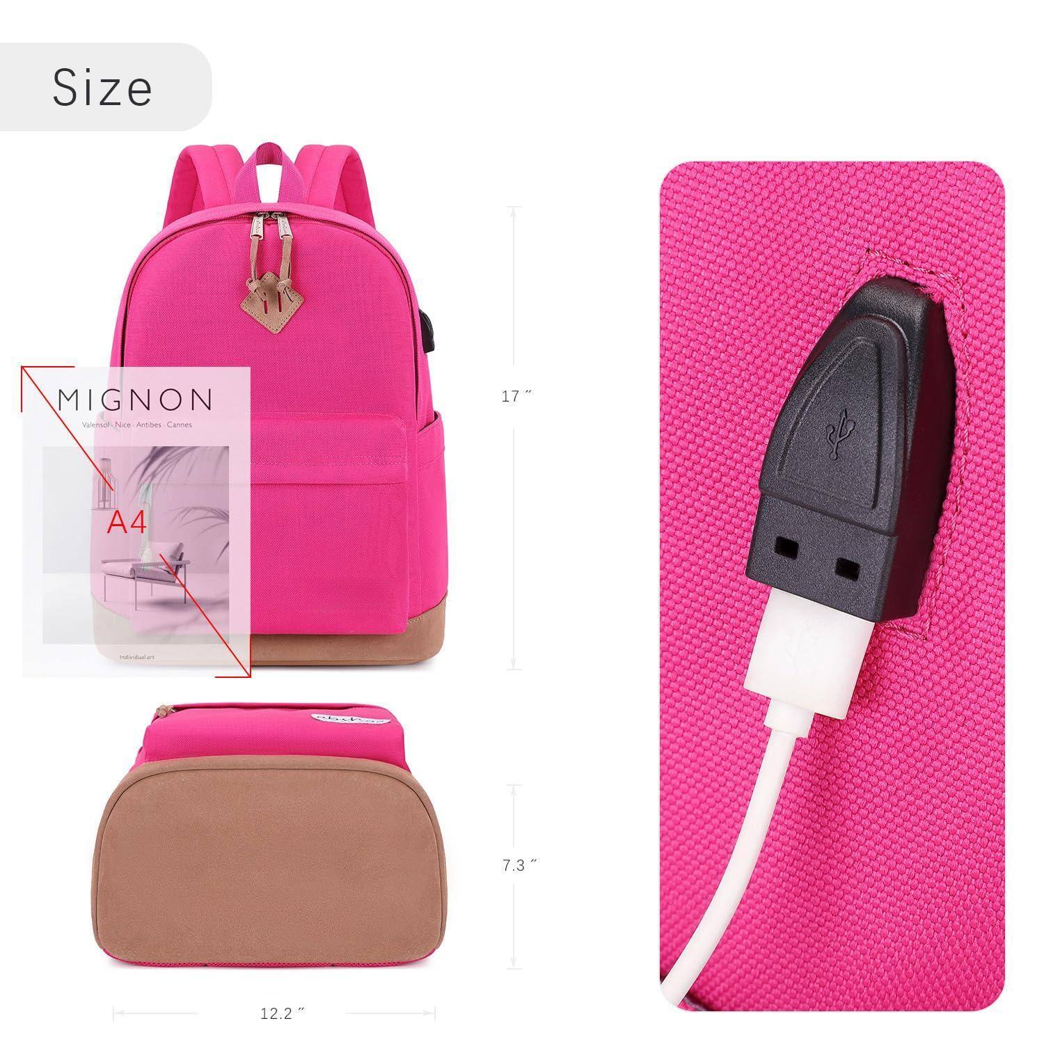 Live At Space Large Capacity Backpack For School Teen Gilrs Womens ...