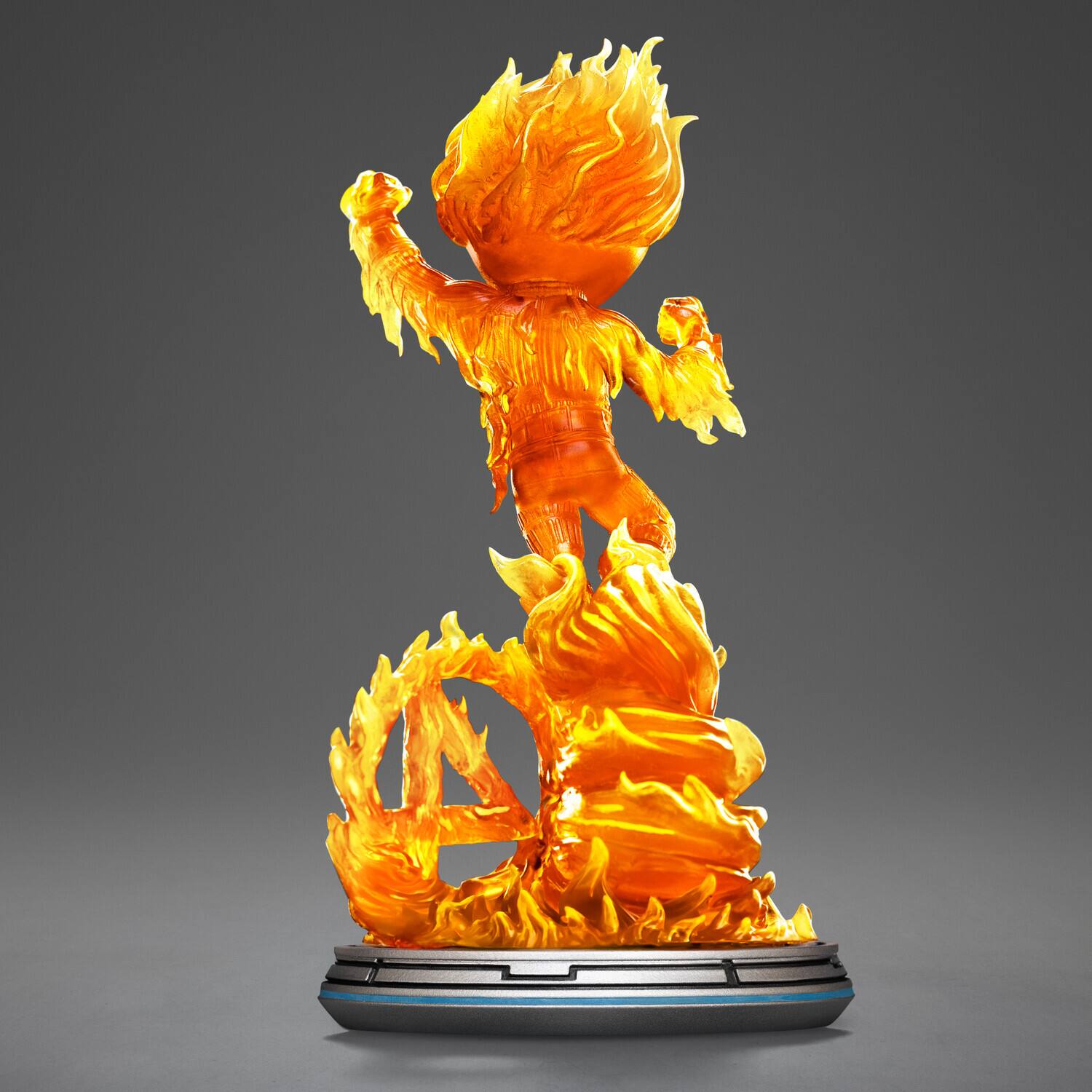 Iron Studios The Fantastic Four: First Steps MiniCo Human Torch Figure ...