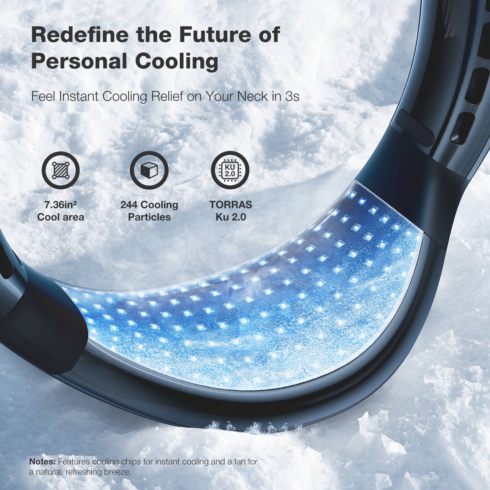 TORRAS COOLiFY Air Instant Cooling and Heat Therapy Ultra Light ...