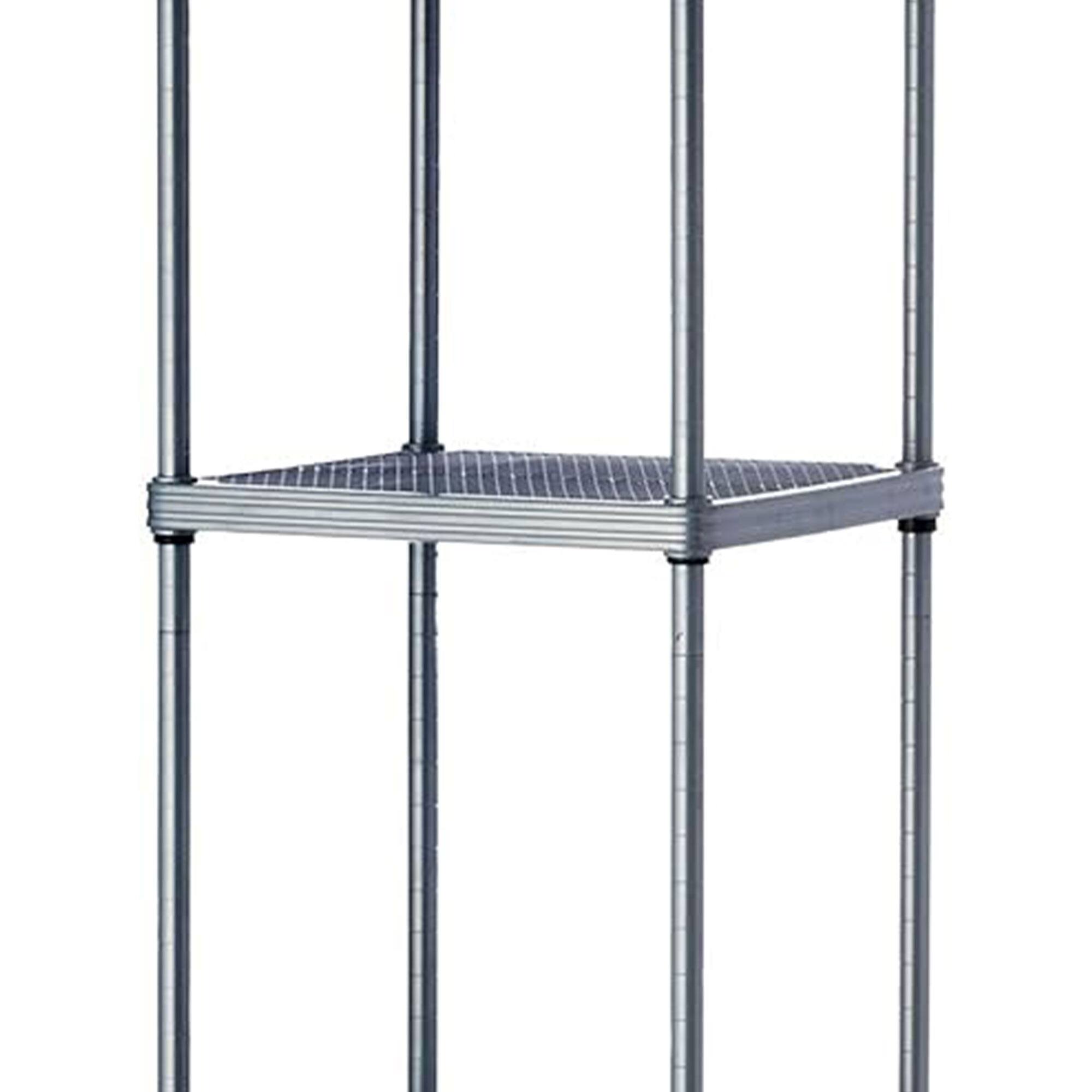 Design Ideas MeshWorks 5 Tier Tower Metal Storage Shelving Unit Rack ...
