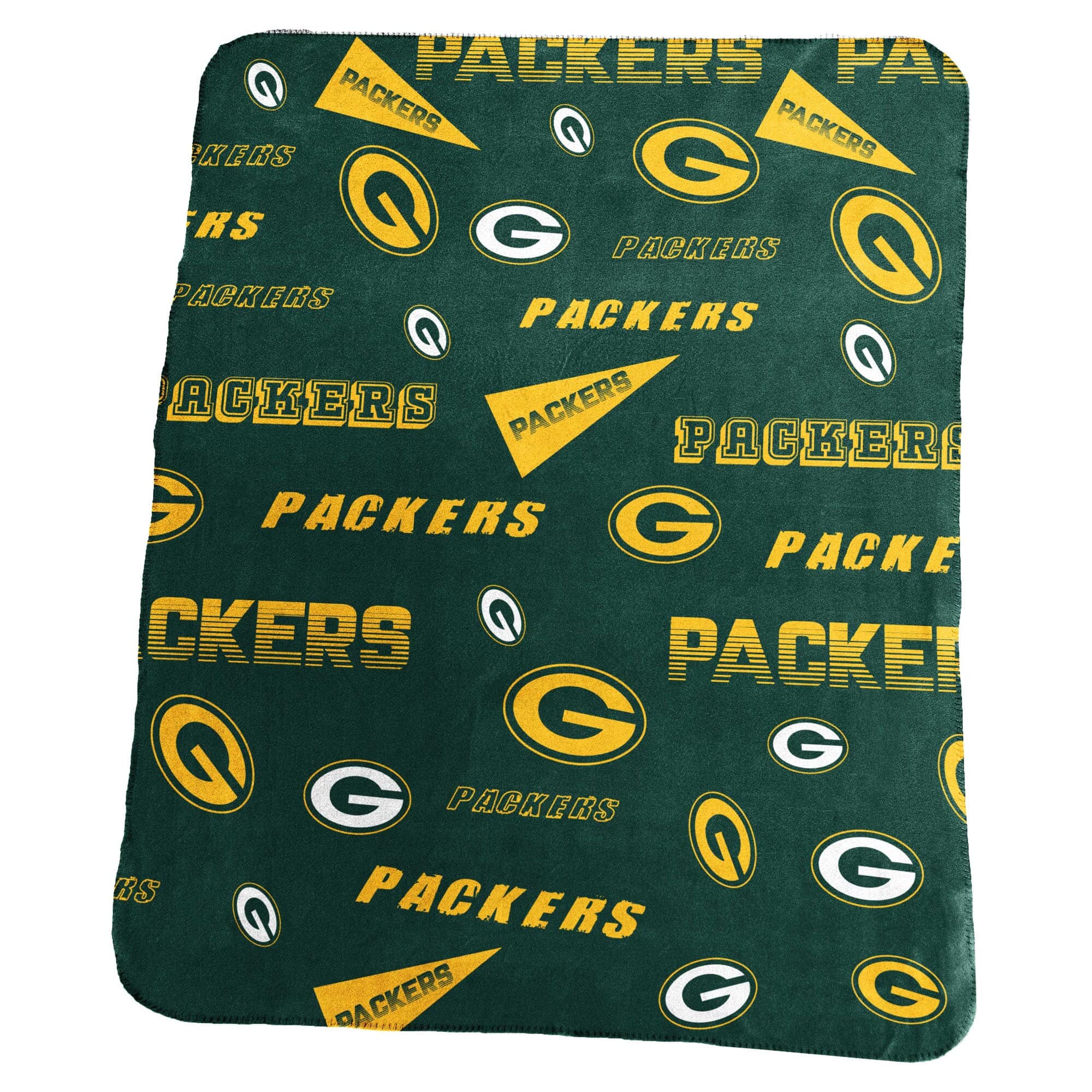 Logo Brands Green Bay Packers 50" x 60" Classic Fleece Blanket ...