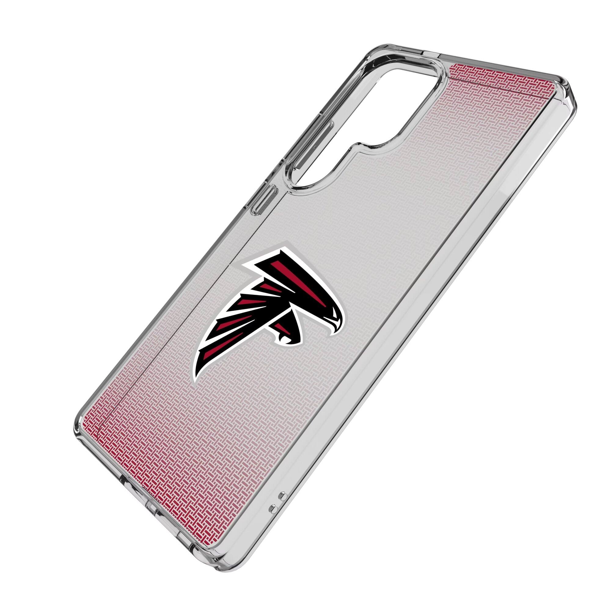 Keyscaper NFL Atlanta Falcons Linen Logo Galaxy Clear Case S24 Ultra ...