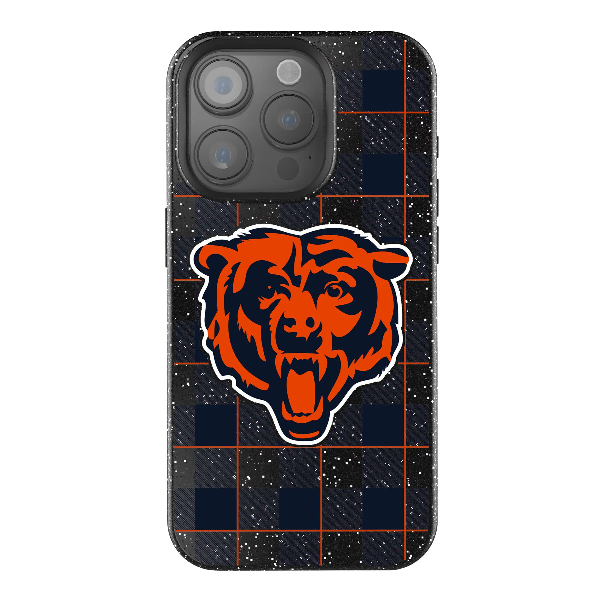 Keyscaper NFL Chicago Bears Plaid Bling iPhone Case 16 Black 202142787 ...