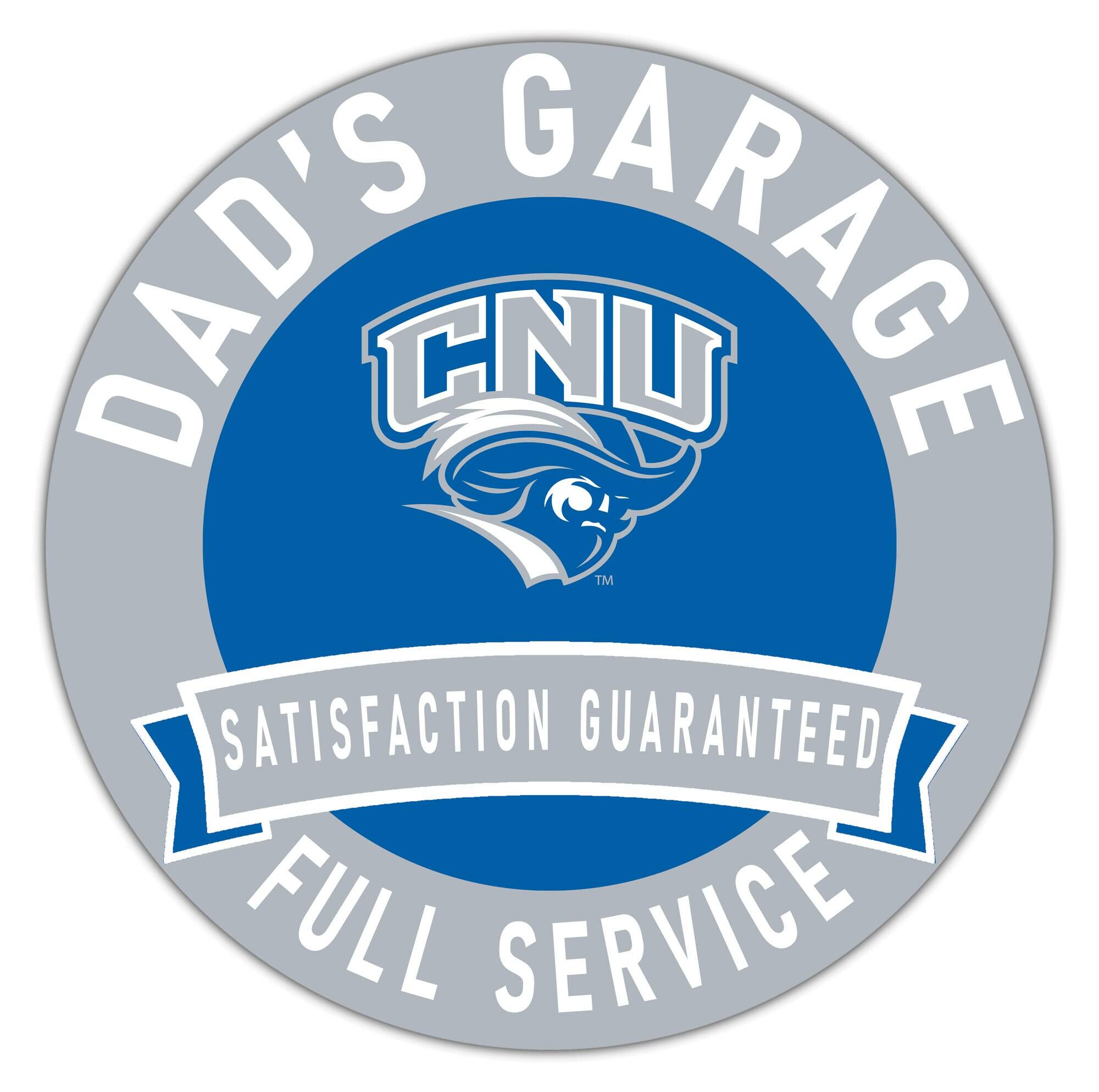Fan Creations Christopher Newport Captains 16" x 16" Dad's Garage Wood ...