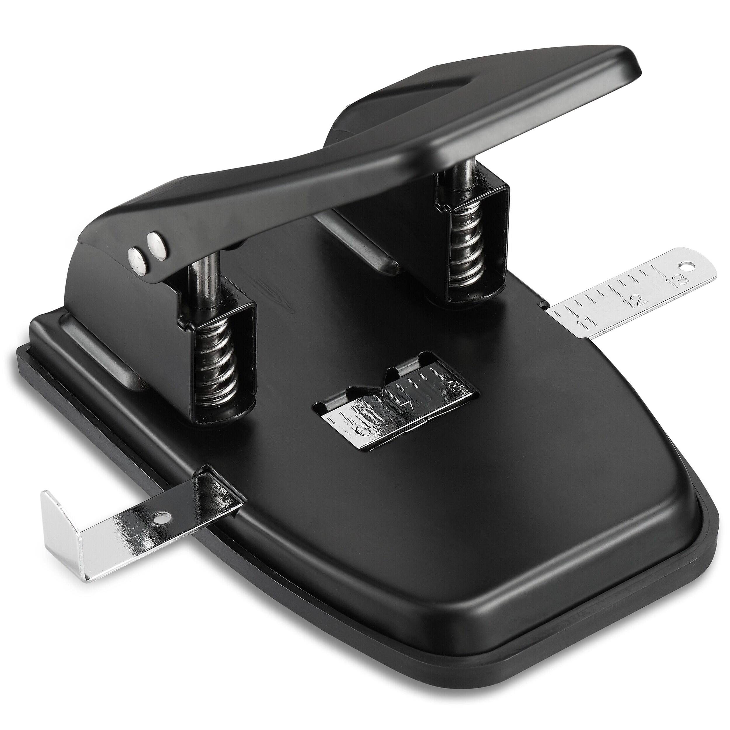 Staples 2‑Hole Punch, 28‑Sheet Capacity, Heavy‑Duty Steel Hole Punch ...