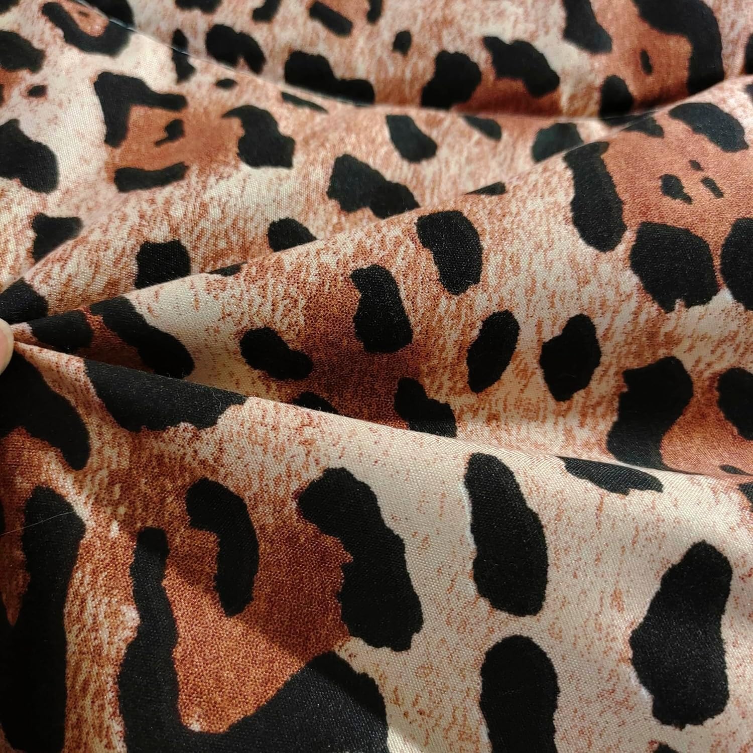 Dapper Styles Comforter Set Queen Soft Leopard Print Bedding For ...