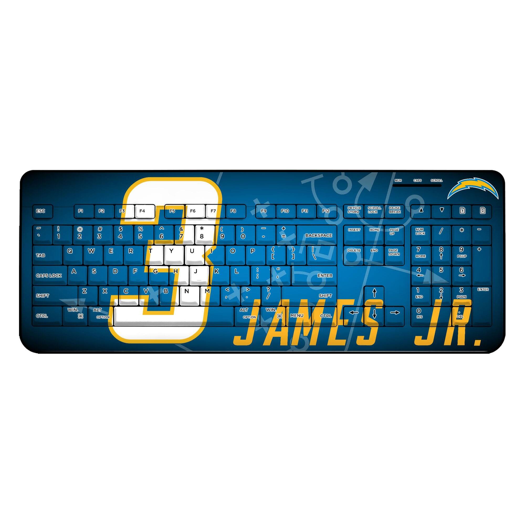 Keyscaper - Derwin James Jr. Los Angeles Chargers Wireless - Black ...