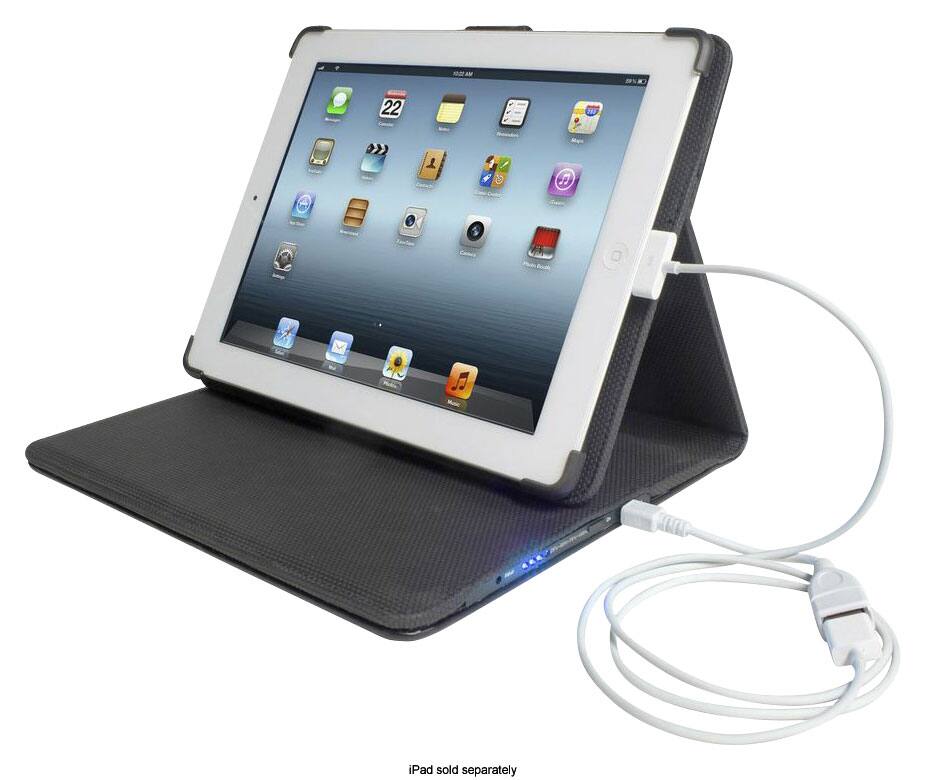 Best Buy: Digital Treasures Props Power Case for Select Apple® iPad ...
