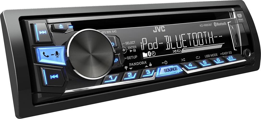 Best Buy: JVC CD Built-In Bluetooth Apple® iPod®-Ready In-Dash Receiver with Detachable ...