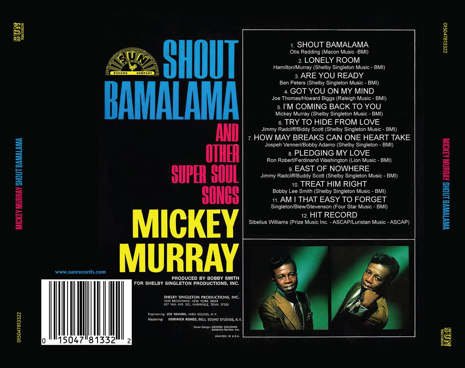 Mickey Murray Shout Bamalama and Other Super Soul Songs (Remastered ...