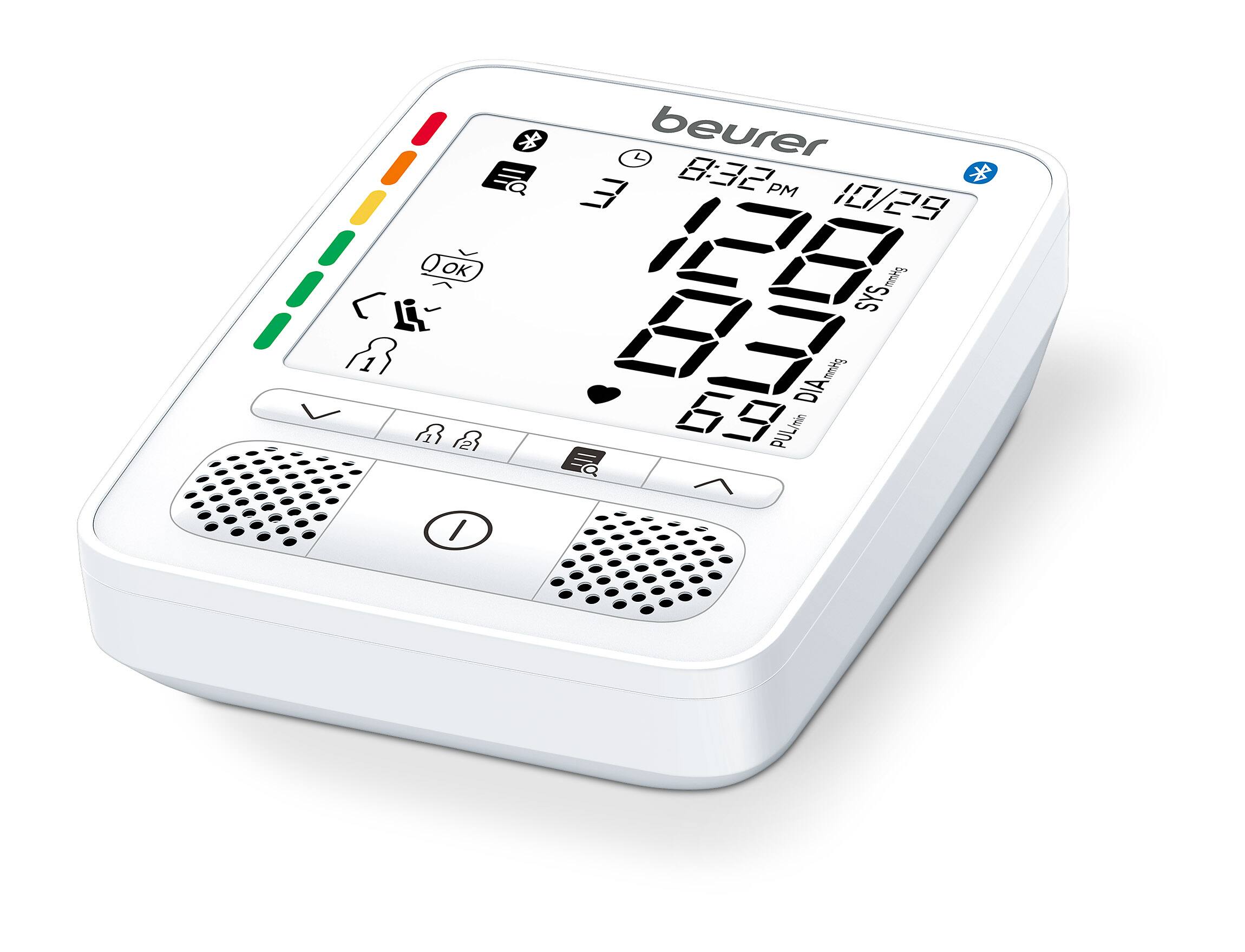 Customer Reviews: Beurer Blood Pressure Monitor Upper Arm White BM92 ...