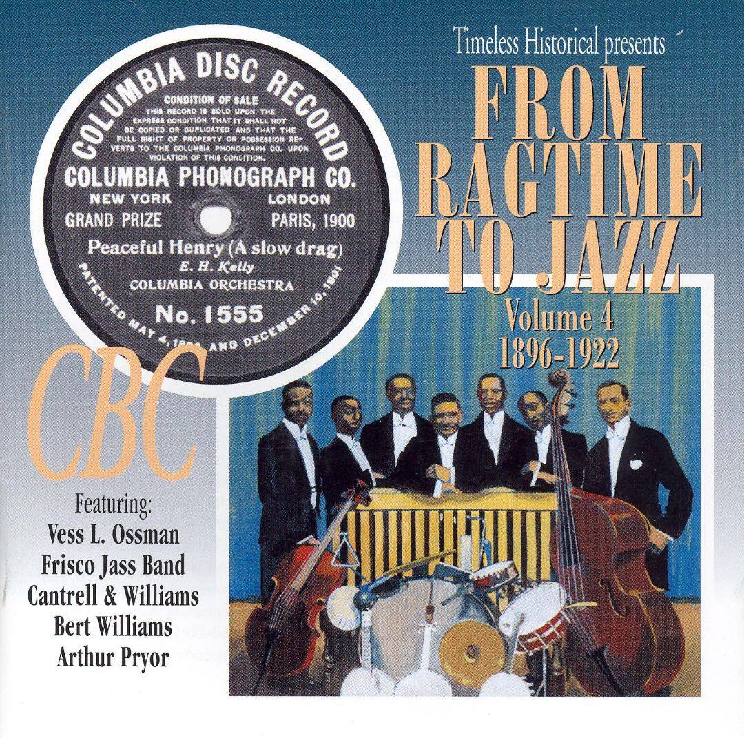 Best Buy: From Ragtime to Jazz, Vol. 4: 1896-1922 [CD]