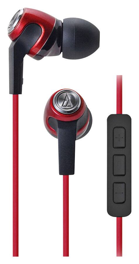 Audio Technica Earbud Headphones Red ATH-CK323IRD - Best Buy