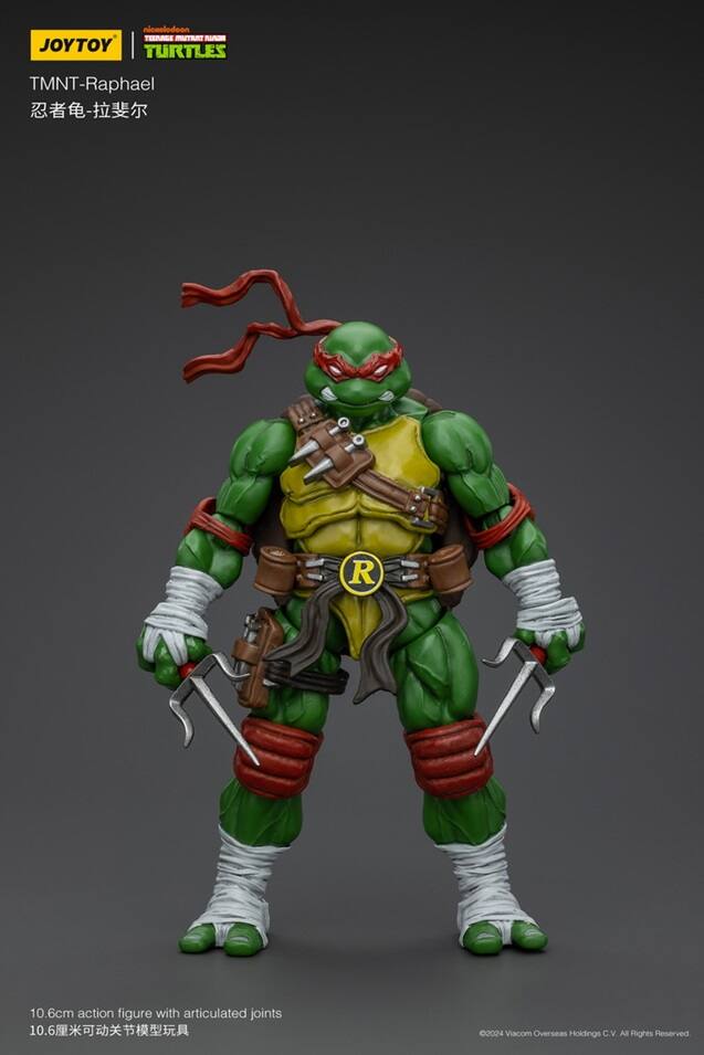 Transformers Raphael 1/18 Scale | Teenage Mutant Ninja Turtles | Joy ...