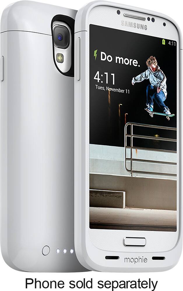 Best Buy: mophie juice pack Charging Case for Samsung Galaxy S 4 Cell ...