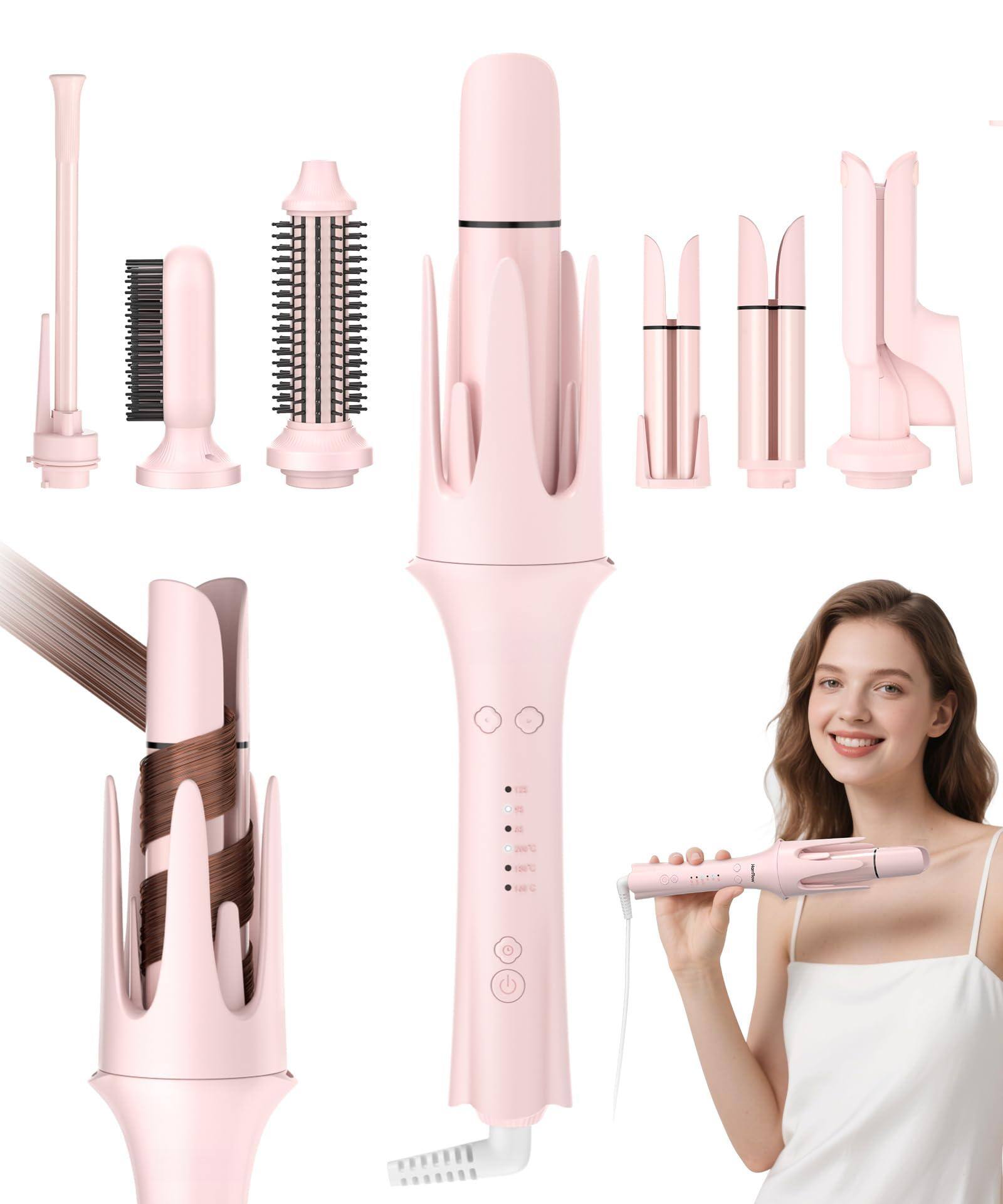 Reds Spade Automatic Hair Curler For Women Curling Iron Straightener ...