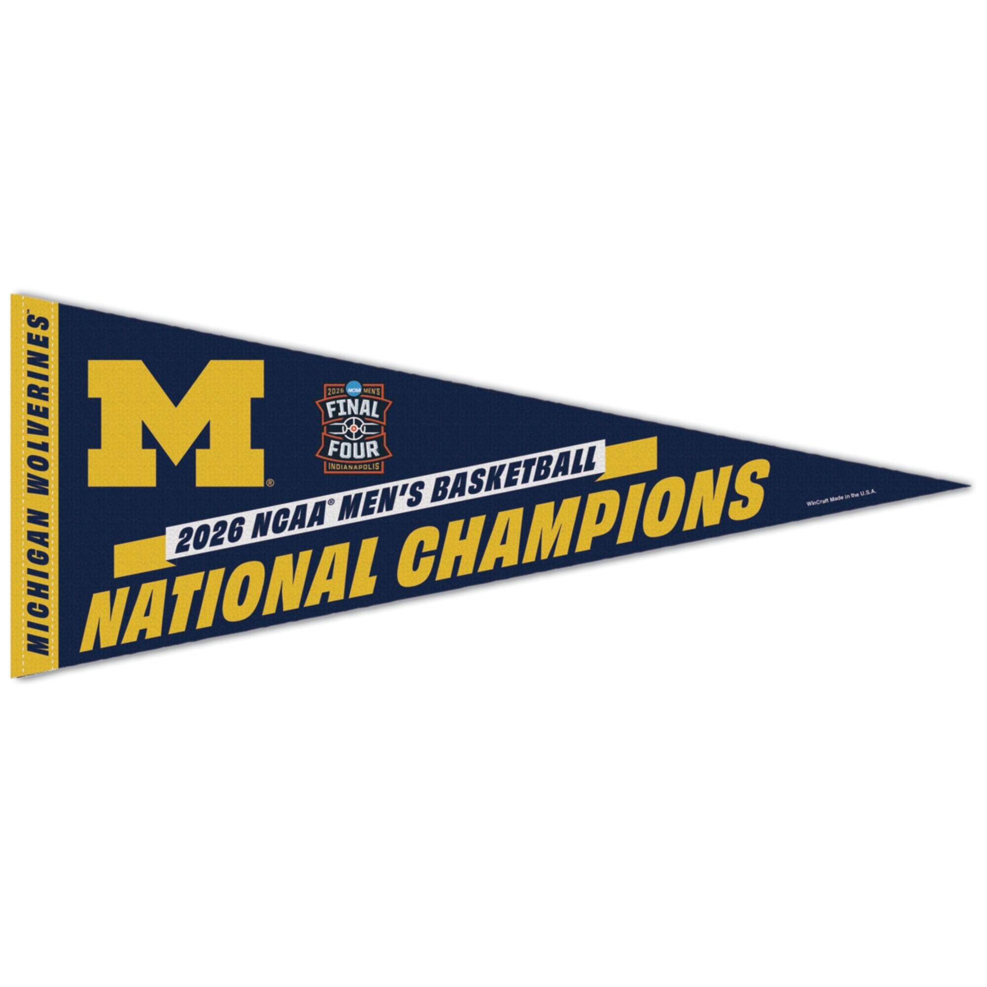 WinCraft Michigan Wolverines 2026 NCAA Men's Basketball National ...