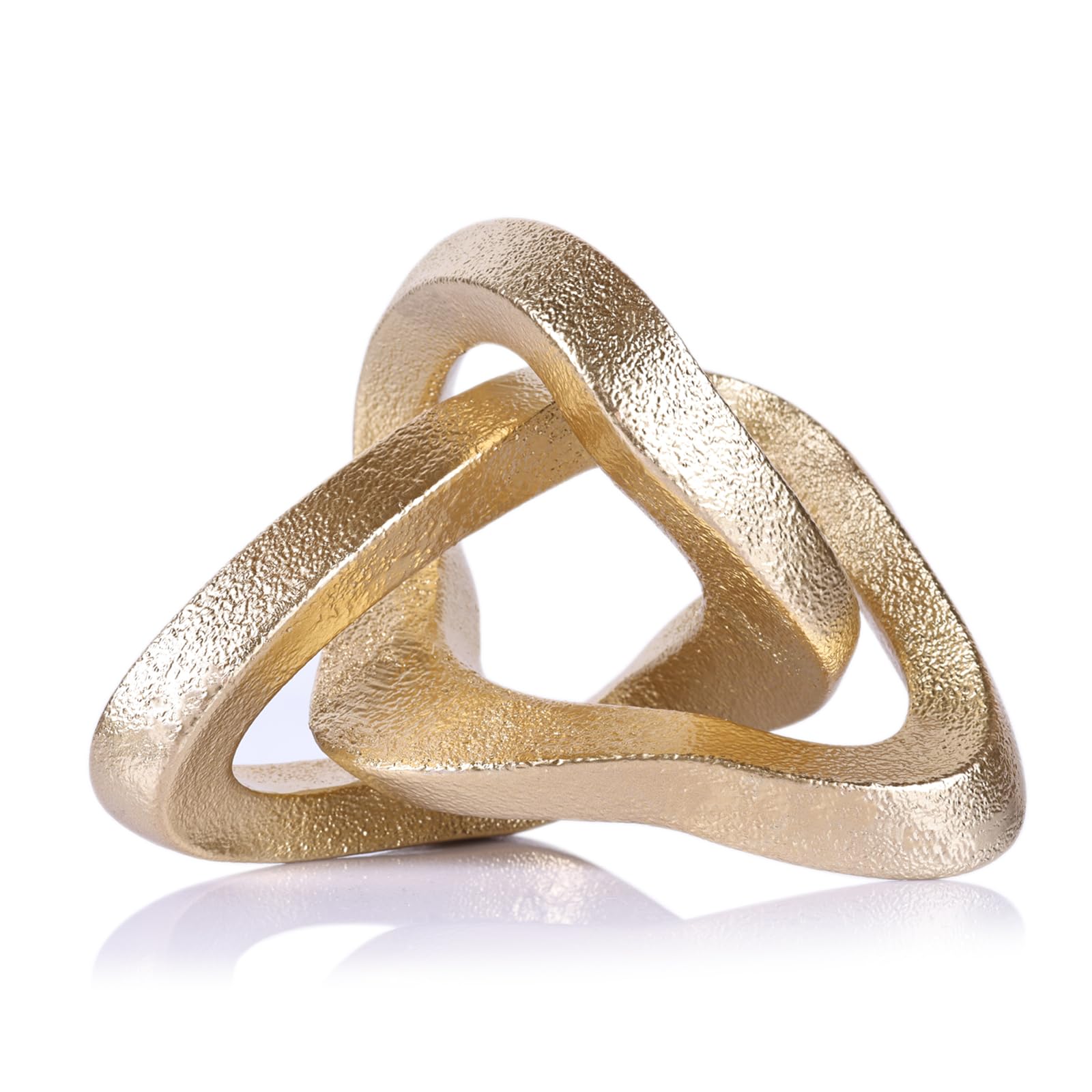 Refined Abode Design Infinity Knot Sculpture Decor Object Abstract ...