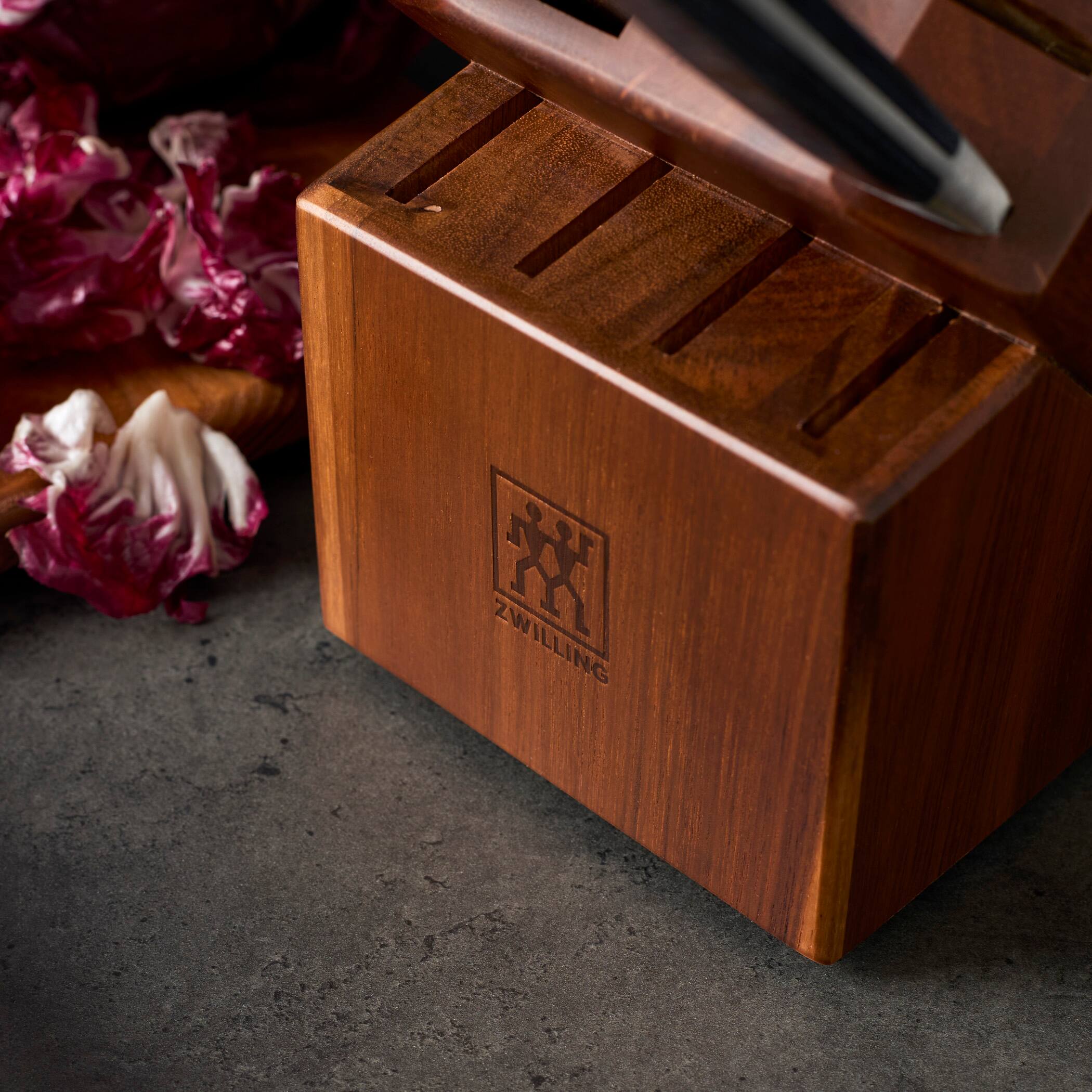 ZWILLING Spectrum 8 pc Knife Block Set Acacia 1033922 - Best Buy