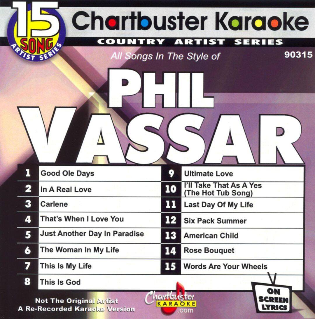 Best Buy: Karaoke: Phil Vassar [#2] [CD]