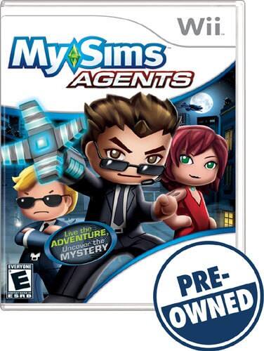 Pre Owned MySims Agents Nintendo Wii - Best Buy
