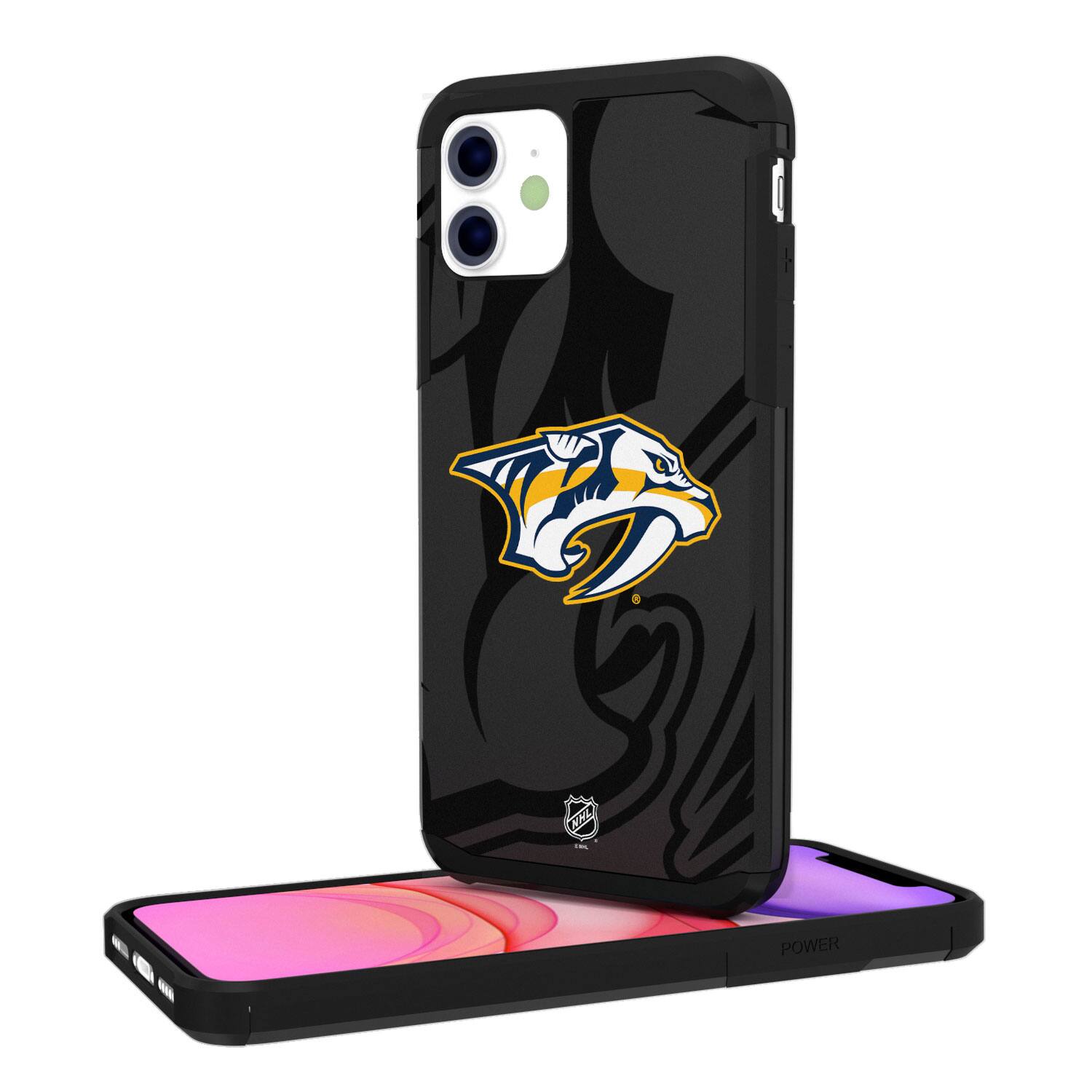 Keyscaper NHL Nashville Predators iPhone Mono Tilt Rugged Case 15 Pro ...