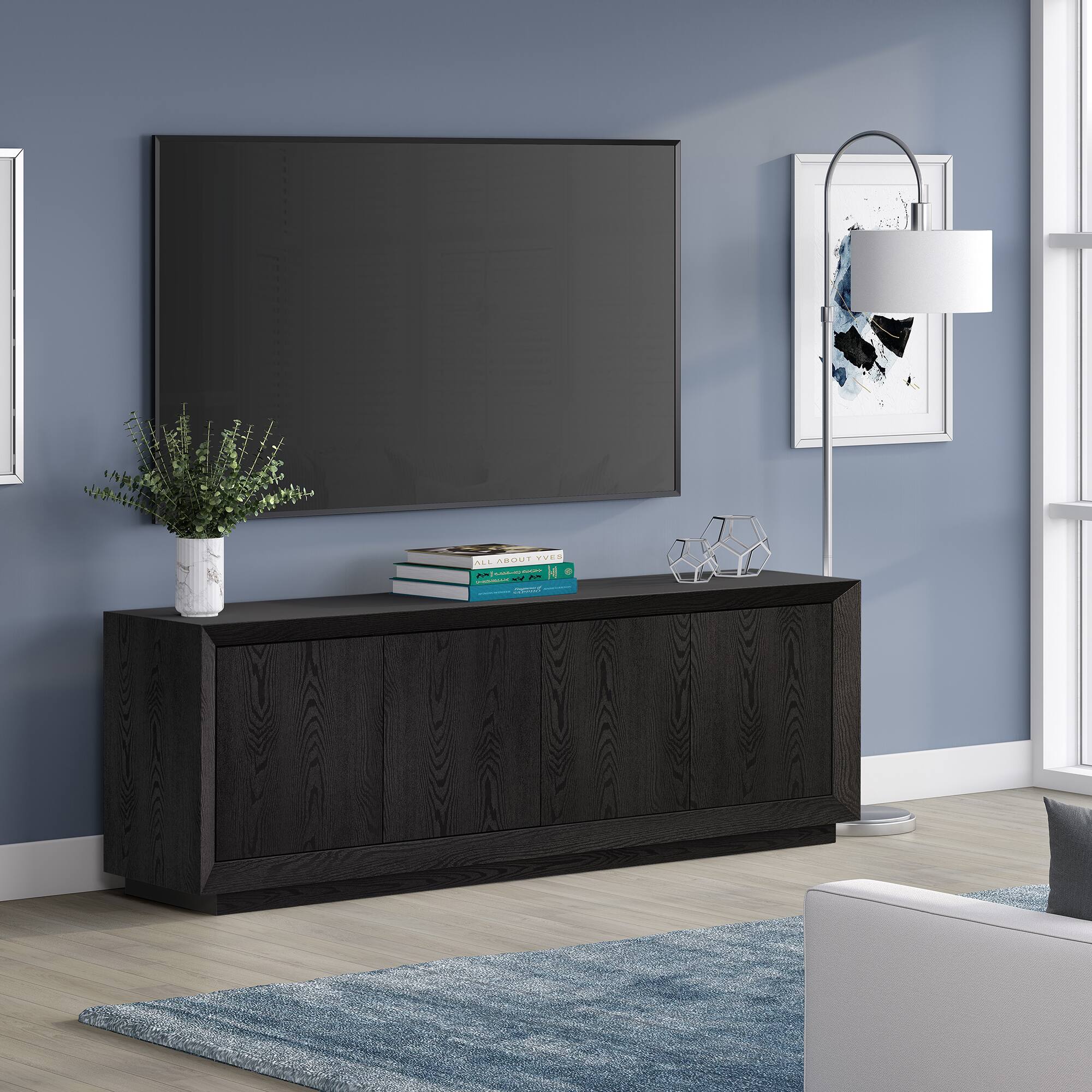 Vincent TV Stand for Most TVs up to 75" 142040Y - Best Buy