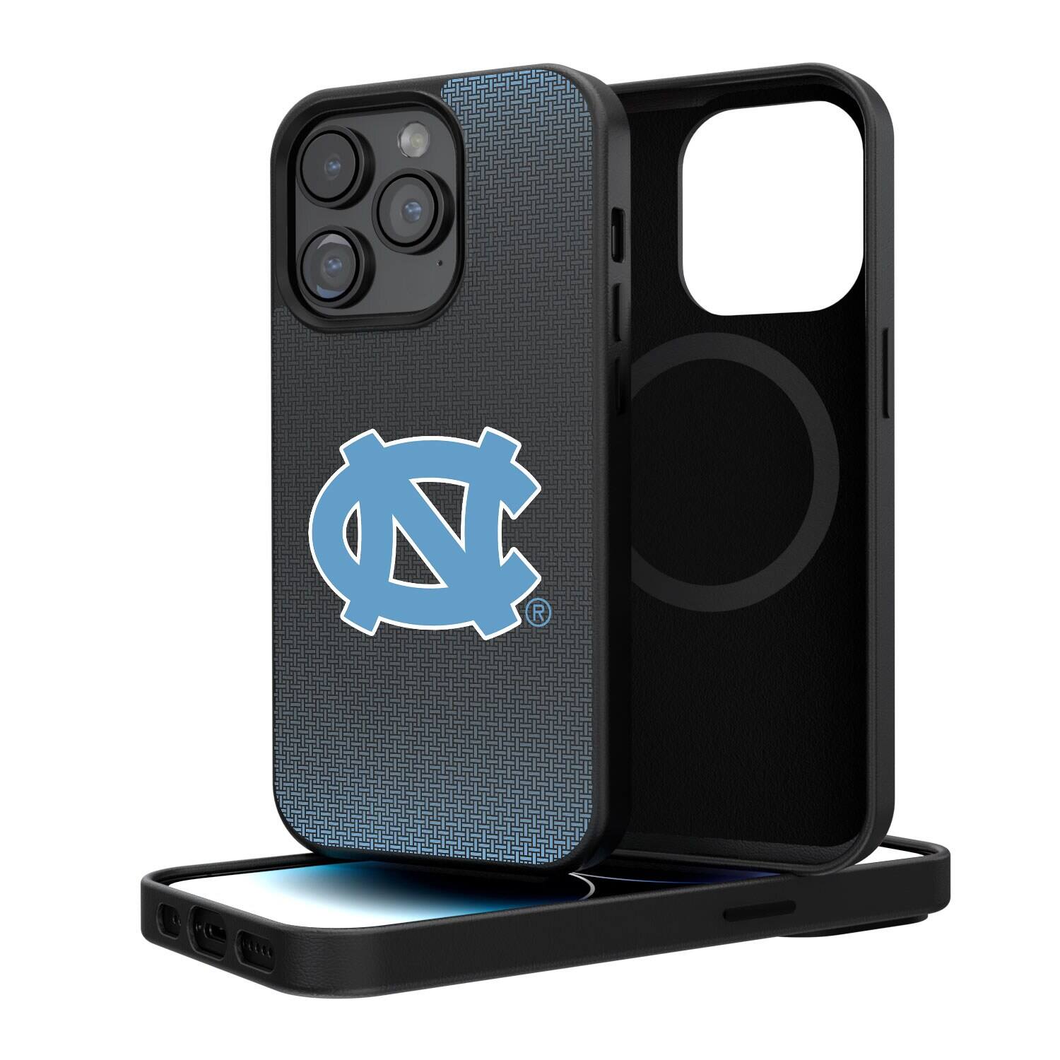 Keyscaper NCAA North Carolina Tar Heels Linen Logo iPhone Magnetic Bump ...